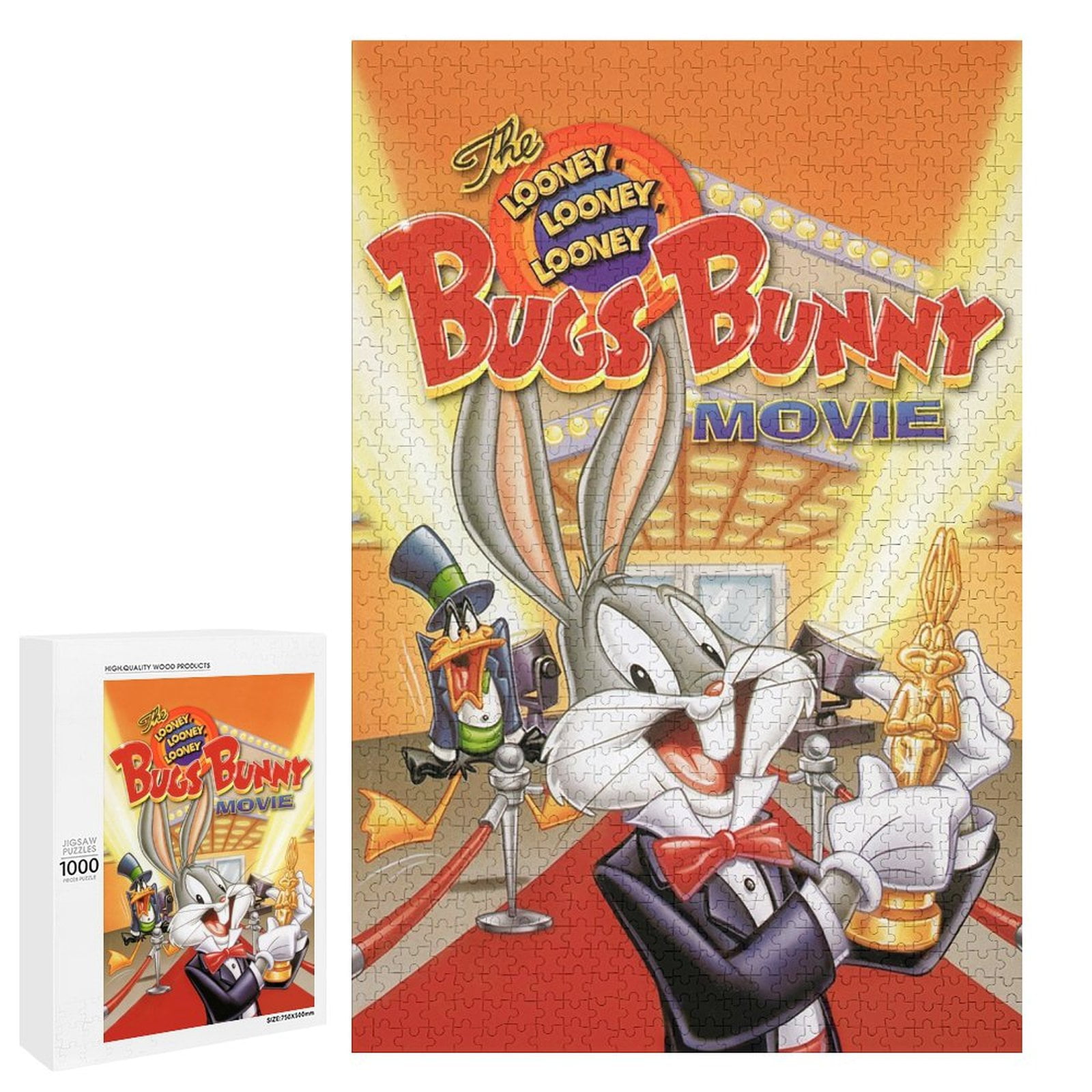 Looney Tunes Bugs Bunny Puzzle For Adults & Kids - 1000 PCS Jigsaw ...
