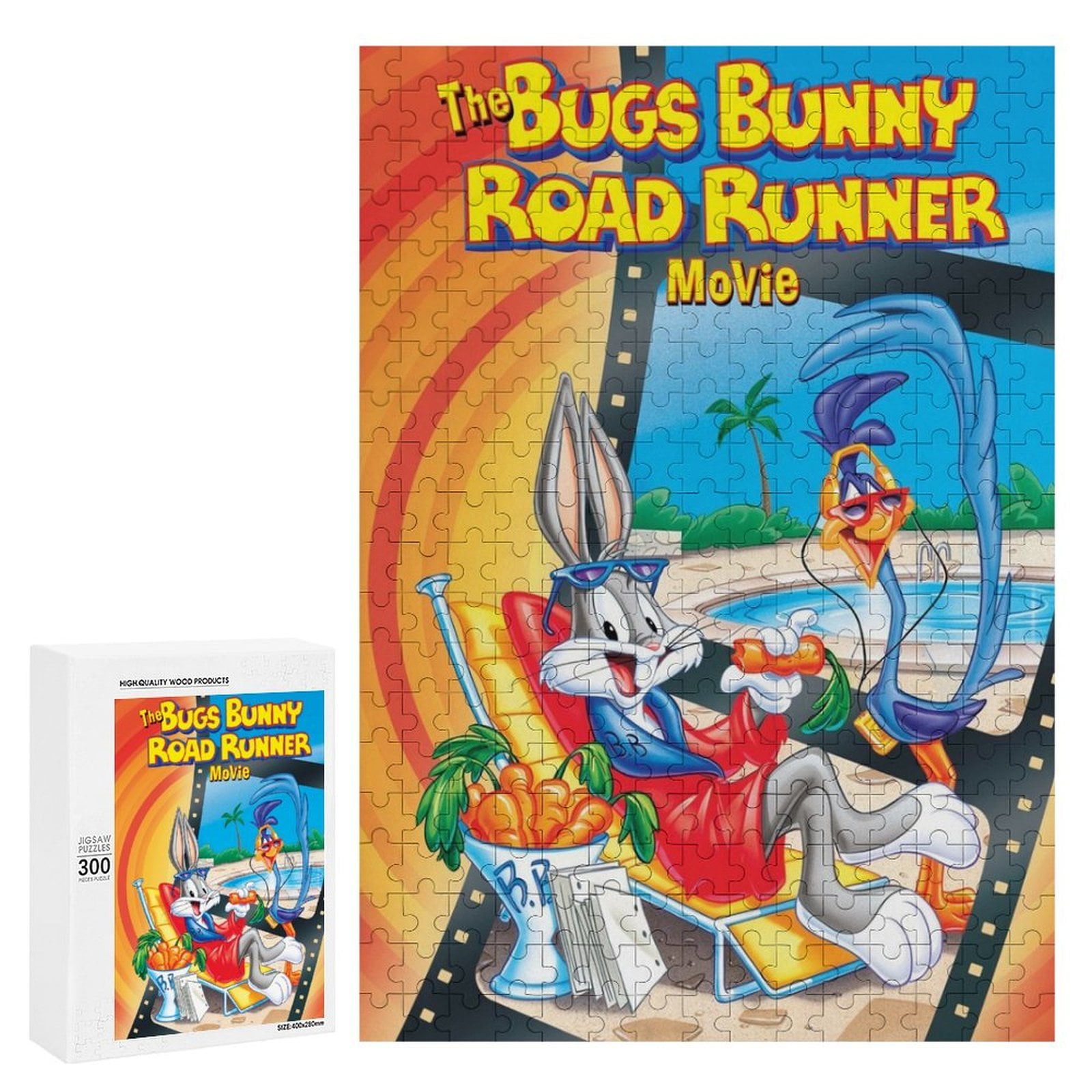 Looney Tunes Bugs Bunny Puzzle For Adults & Kids - 300 PCS Jigsaw ...