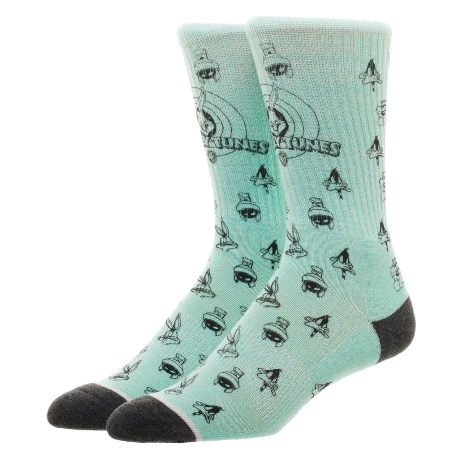 Looney Tunes Cartoon Characters Socks Adult Size Novelty Gift Socks ...