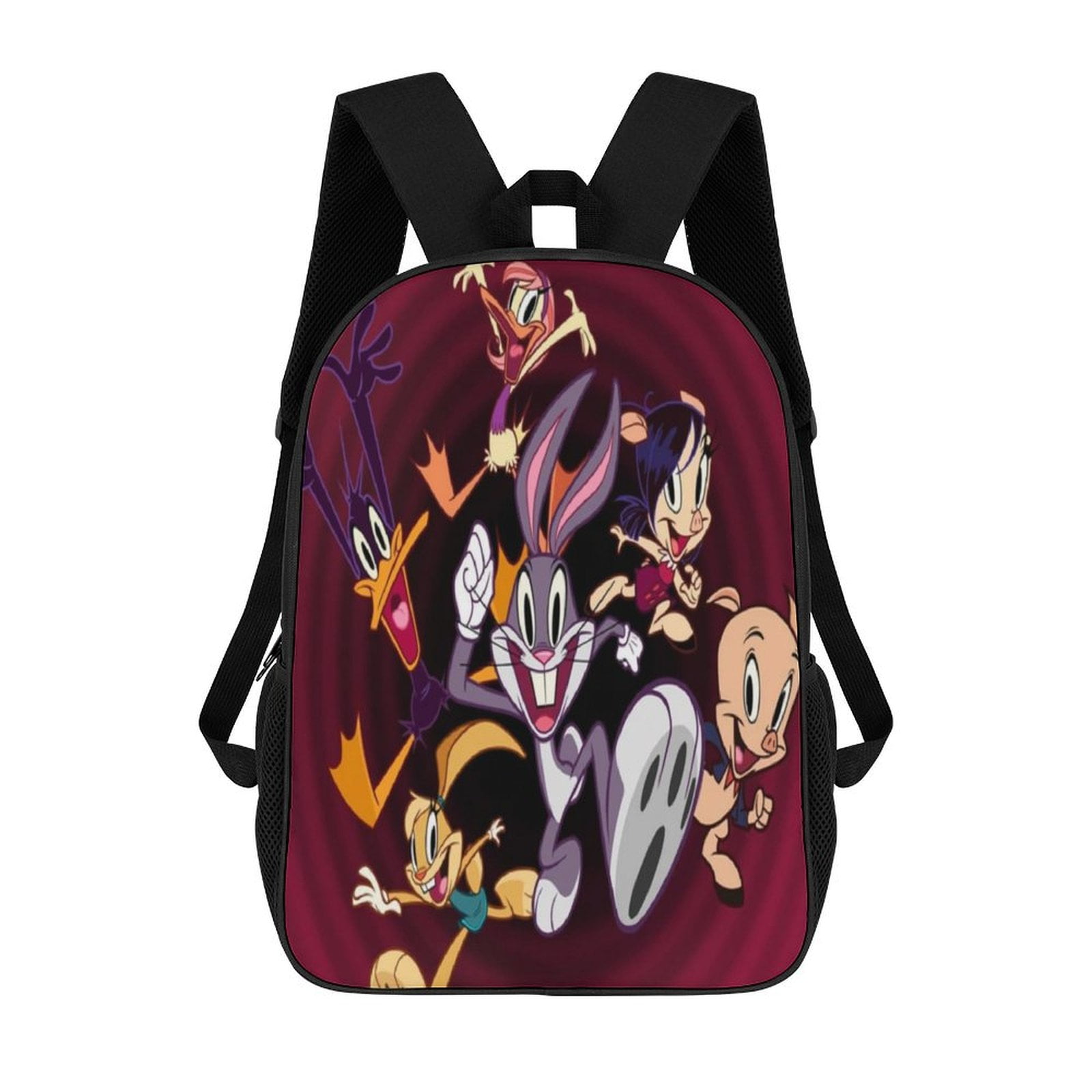 Looney Tunes Cartoons Backpack 17 Inch Book Bags Casual Daypack for ...