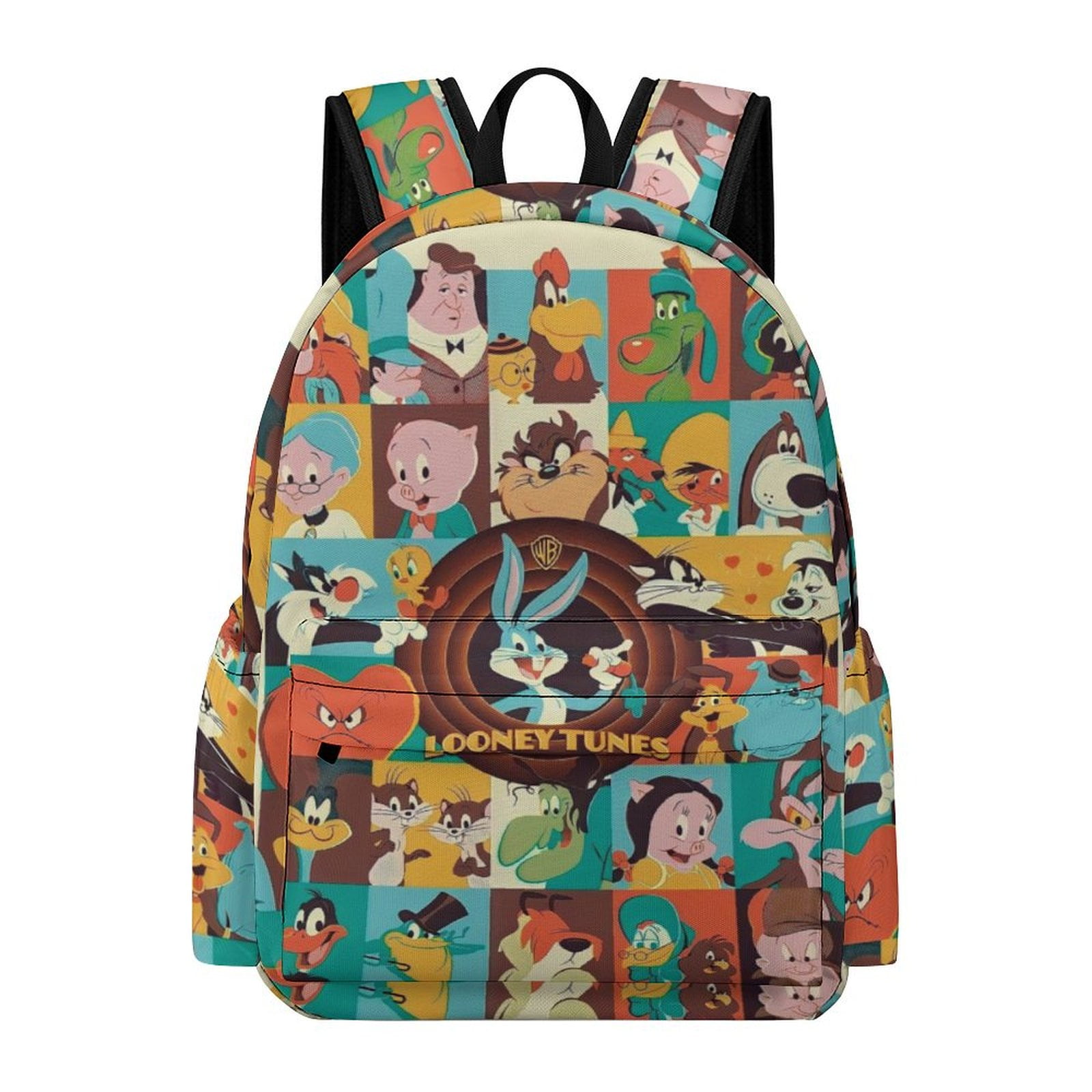 Looney Tunes Cartoons Backpack Bookbag Casual Daypack Travel Backpacks ...