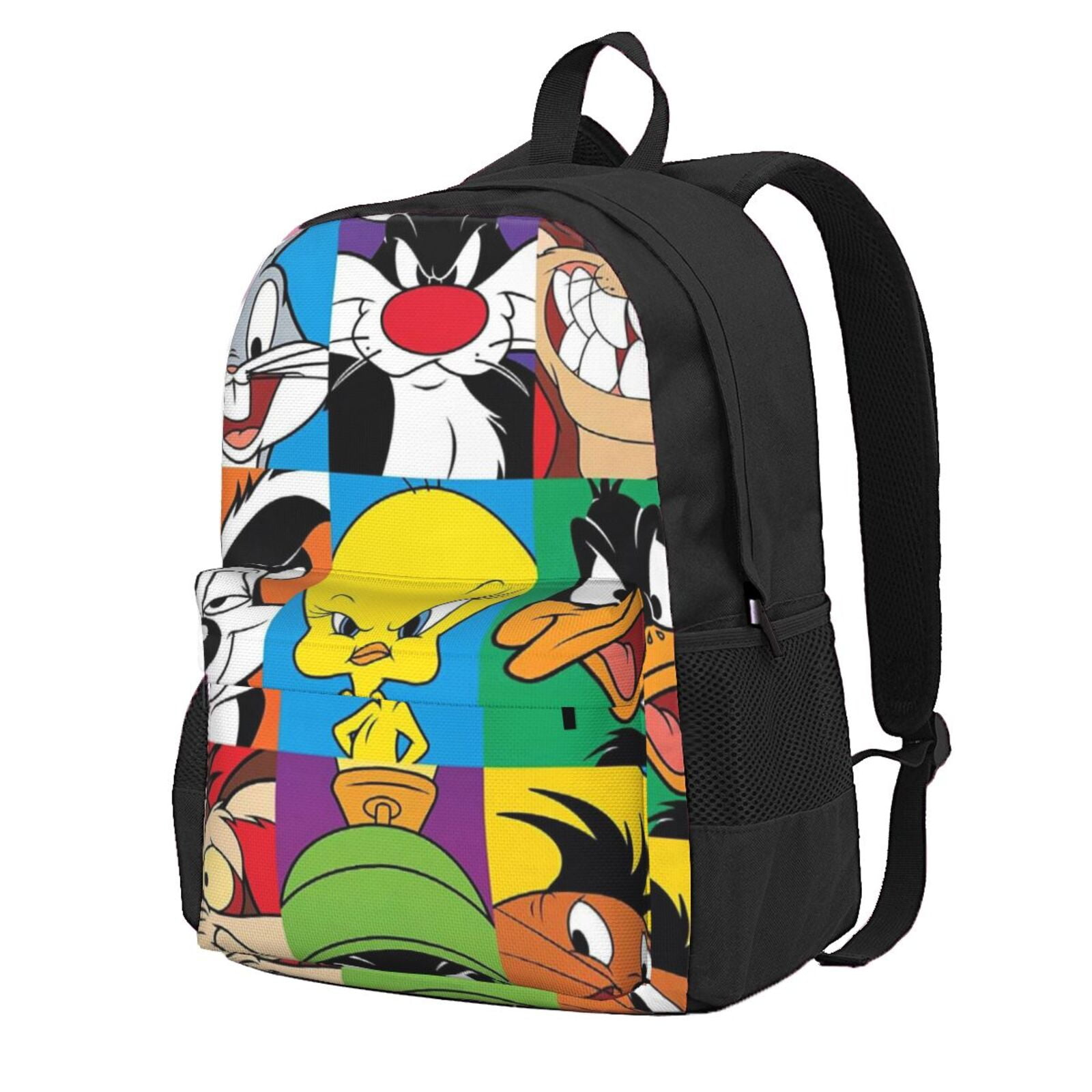 Looney Tunes Cartoons Backpacks Bookbag Casual Daypack Backpacks For ...