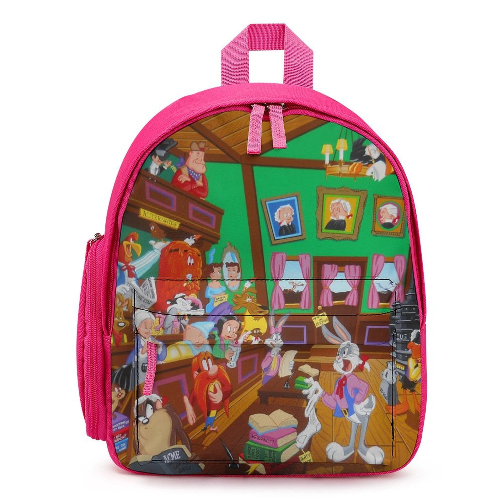 Looney Tunes Cartoons Backpacks Lightweight Bookbags Casual Daypack For ...
