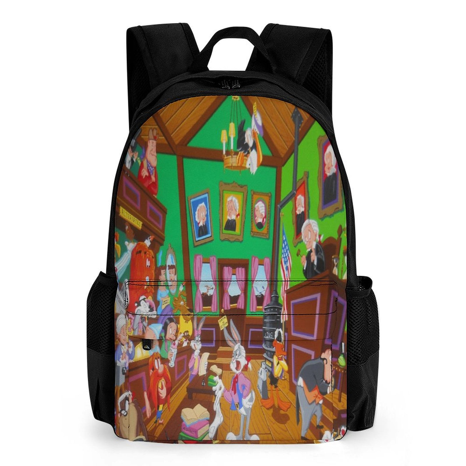 Looney Tunes Cartoons Backpacks Lightweight Bookbags Casual Daypack For ...