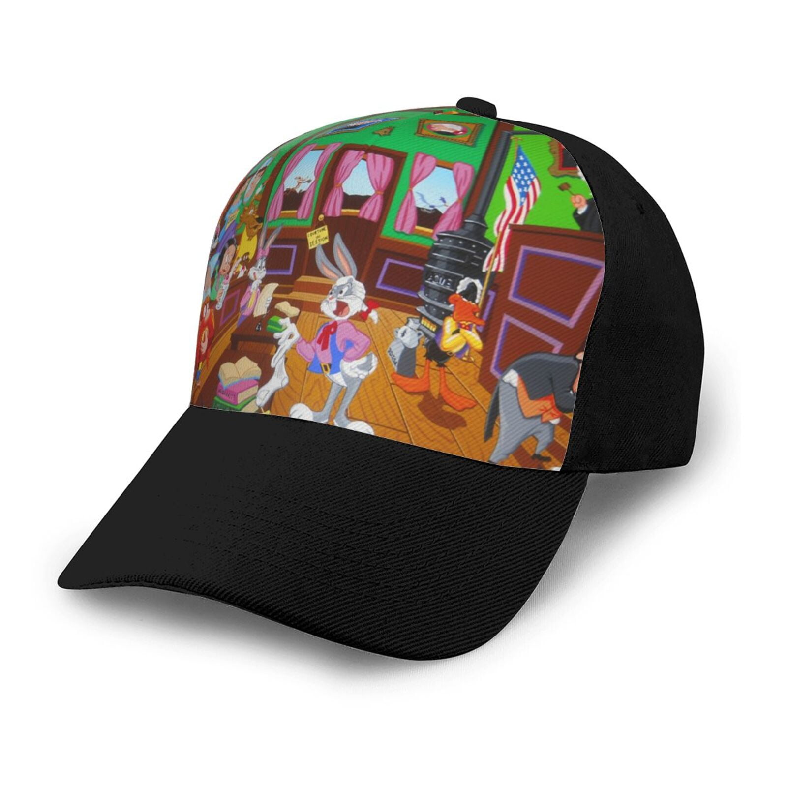 Looney Tunes Cartoons Baseball Cap Golf Dad Hat Adjustable Low Profile Cotton Hat Trucker Hats ...