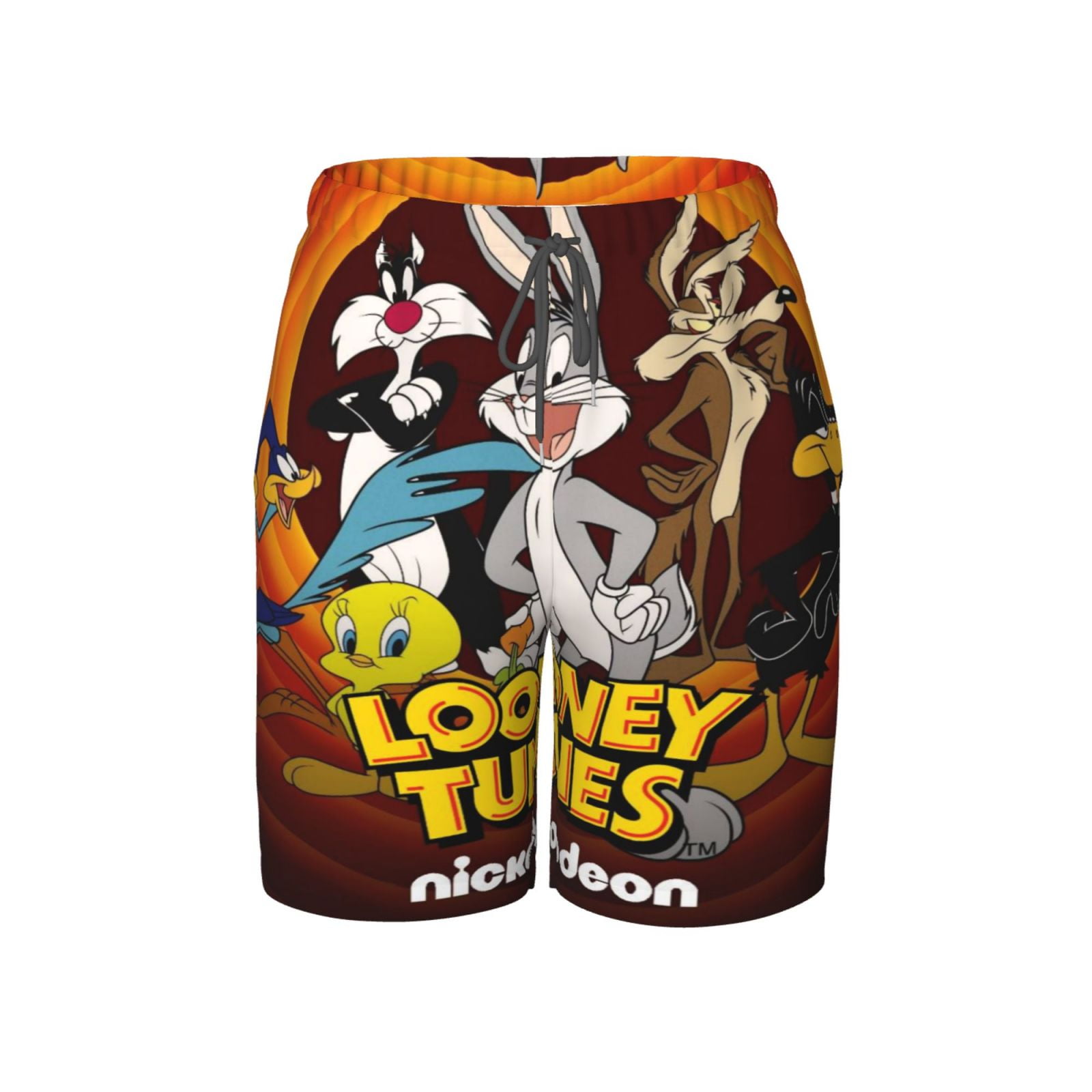 Looney Tunes Cartoons Boy'S Swim Trunks Quick Dry Board Shorts Kids ...