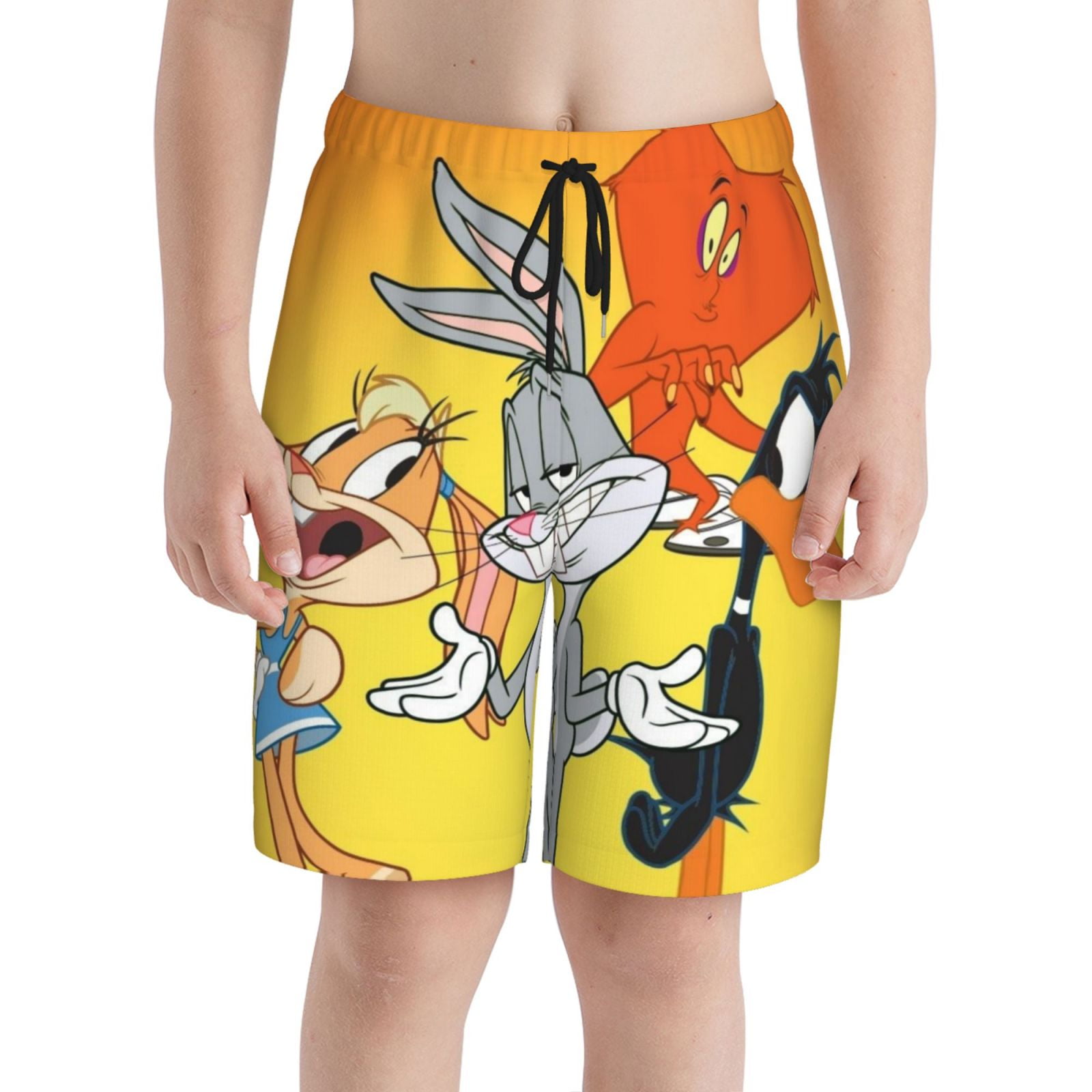 Looney Tunes Cartoons Boy'S Swim Trunks Quick Dry Board Shorts Kids ...