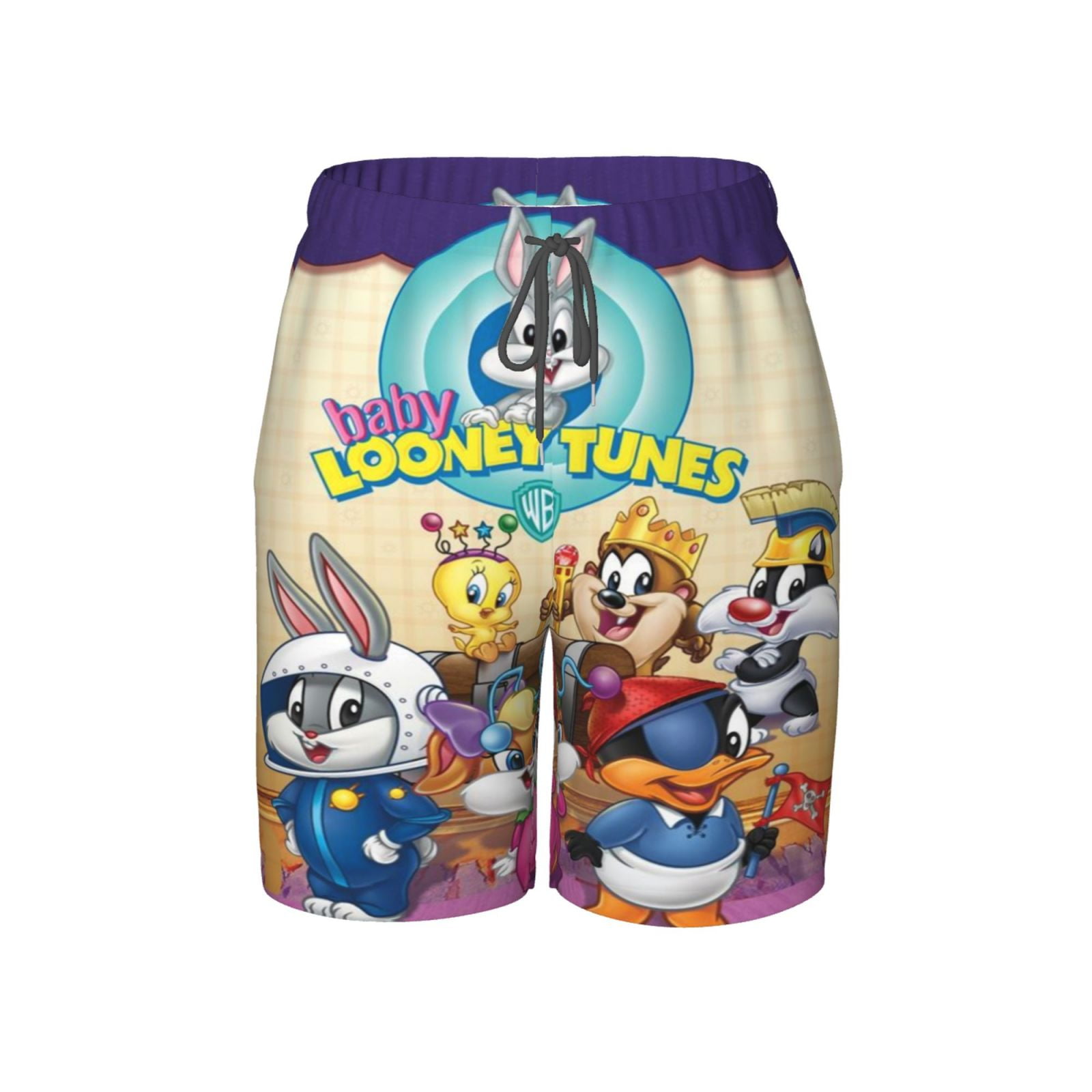 Looney Tunes Cartoons Boy'S Swim Trunks Quick Dry Board Shorts Kids ...