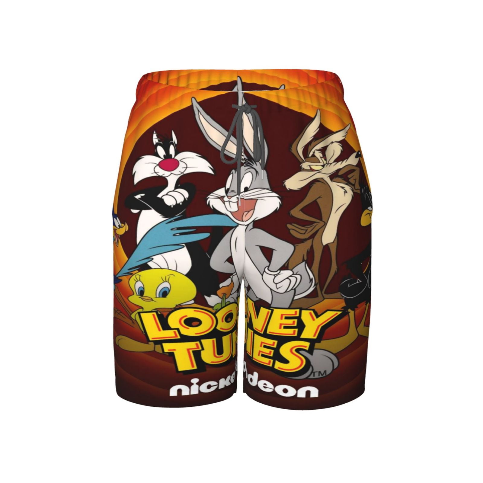 Looney Tunes Cartoons Boy's Swim Trunks Quick Dry Board Shorts Kids ...