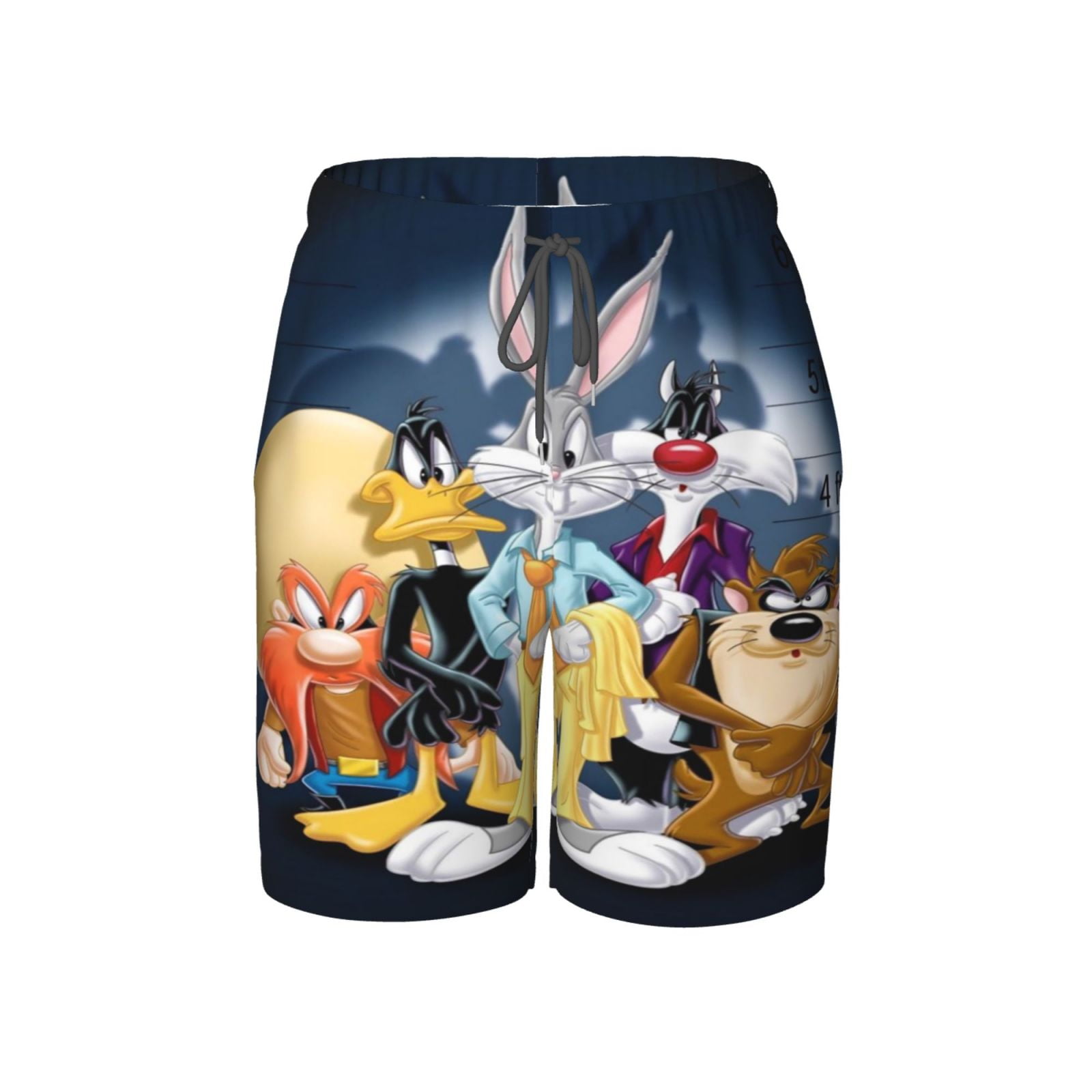 Looney Tunes Cartoons Boy's Swim Trunks Quick Dry Board Shorts Kids ...