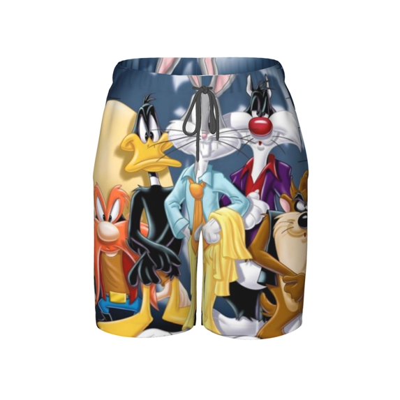 Looney Tunes Cartoons Boys Swim Trunks Quick Dry Swim Shorts Kids ...