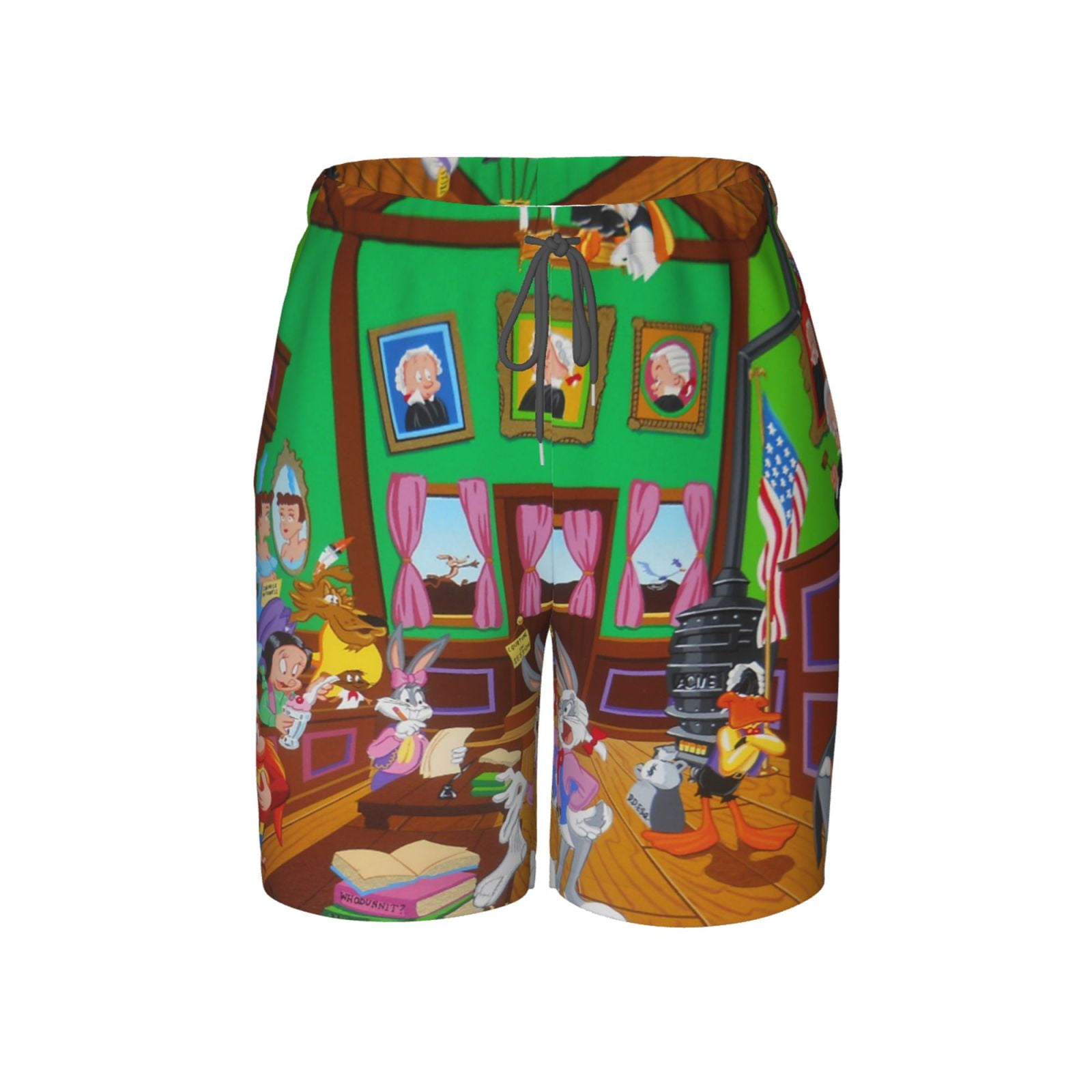 Looney Tunes Cartoons Boys Swim Trunks Quick Dry Swim Shorts Kids ...