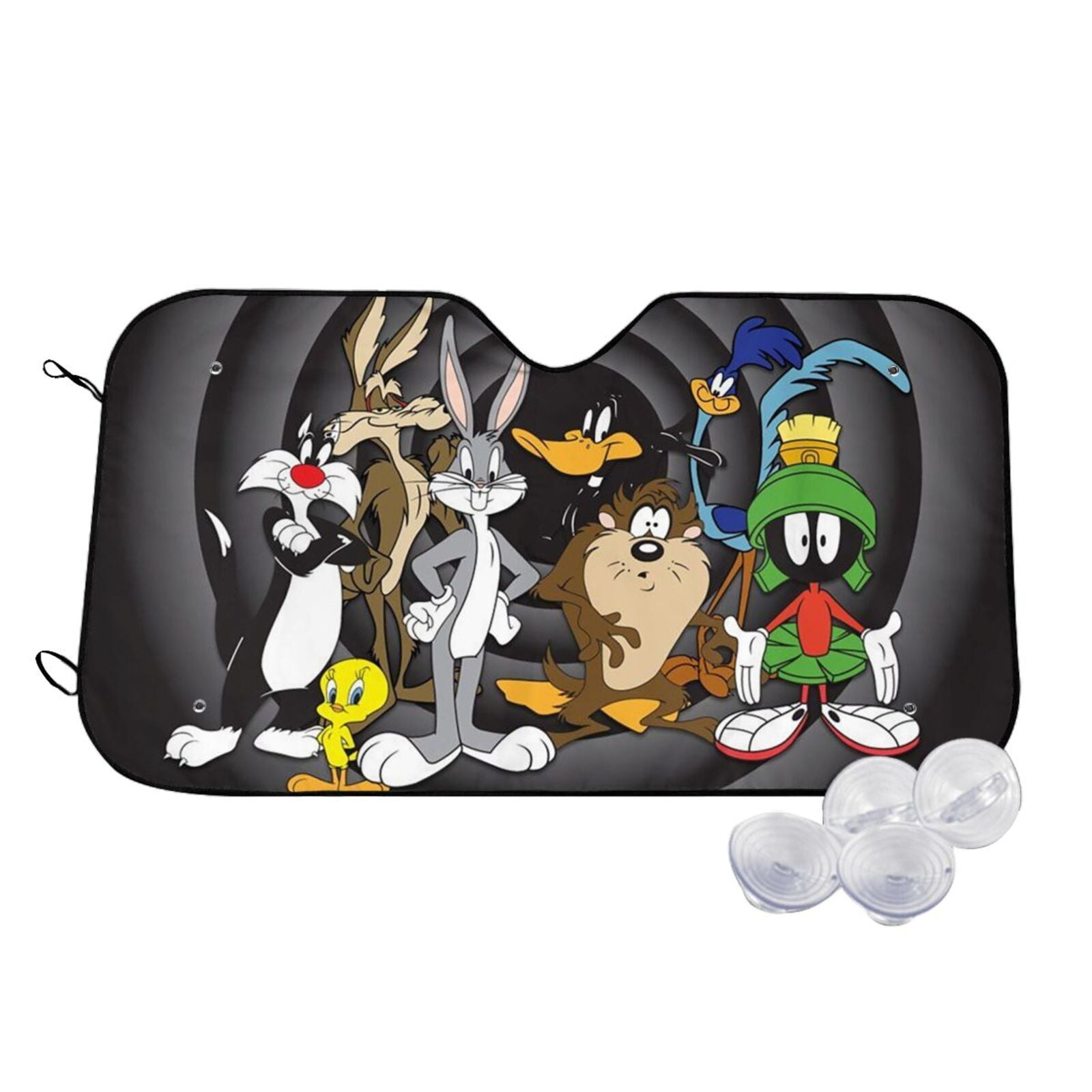 Looney Tunes Cartoons Car Windshield Sun Shade, Foldable Sun Shade for ...