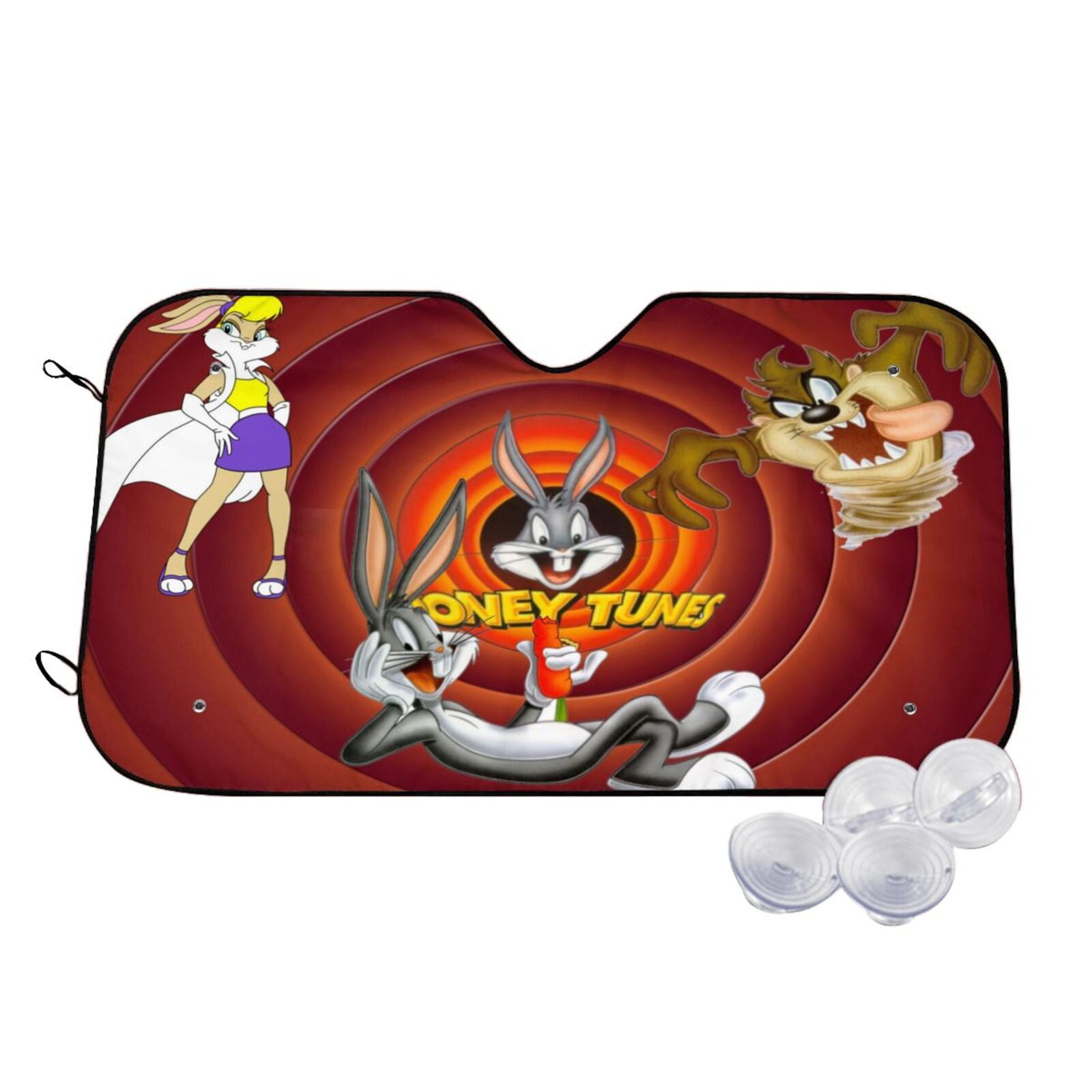 Looney Tunes Cartoons Car Windshield Sun Shade, Foldable Sun Shade for ...