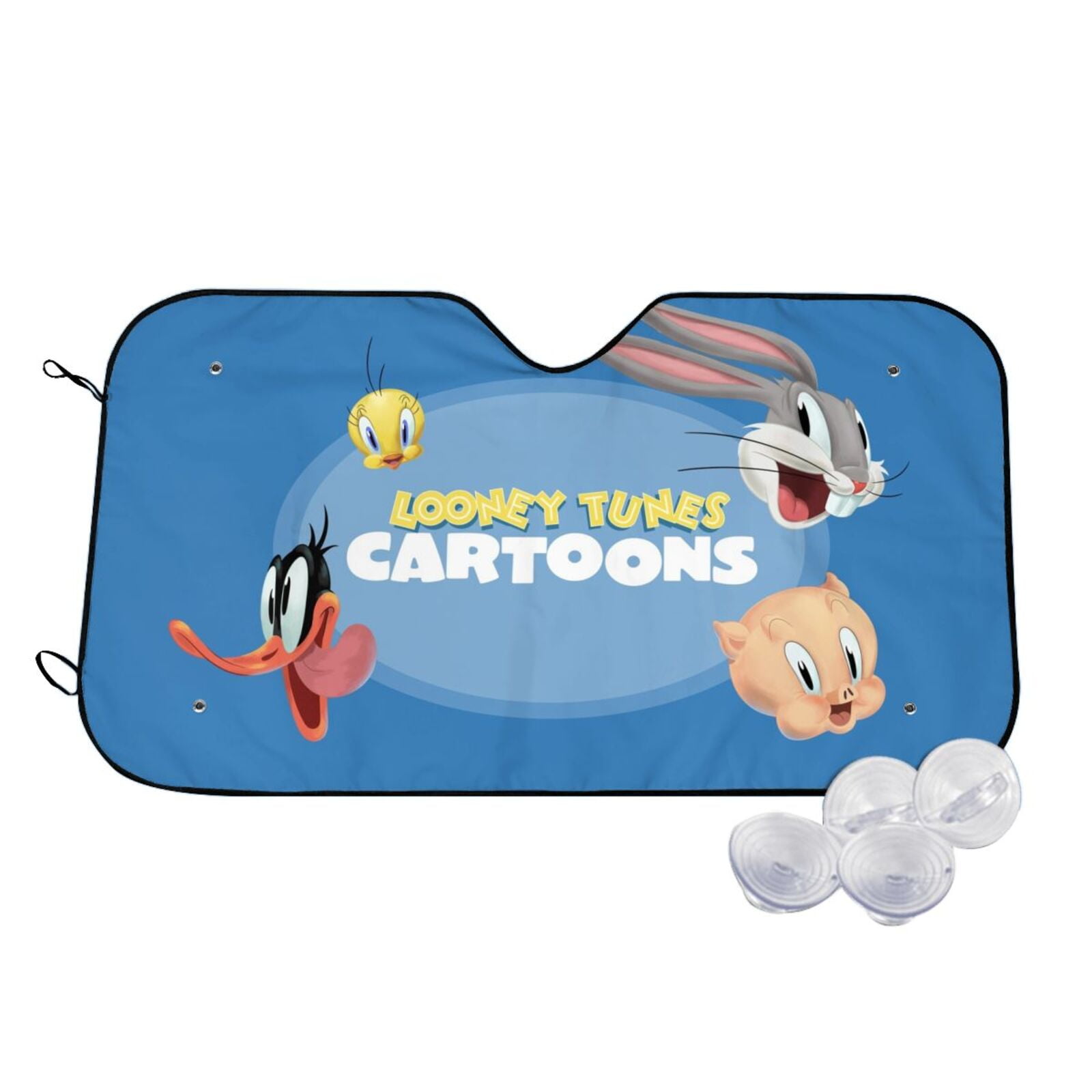 Looney Tunes Cartoons Car Windshield Sun Shade, Foldable Sun Shade for ...