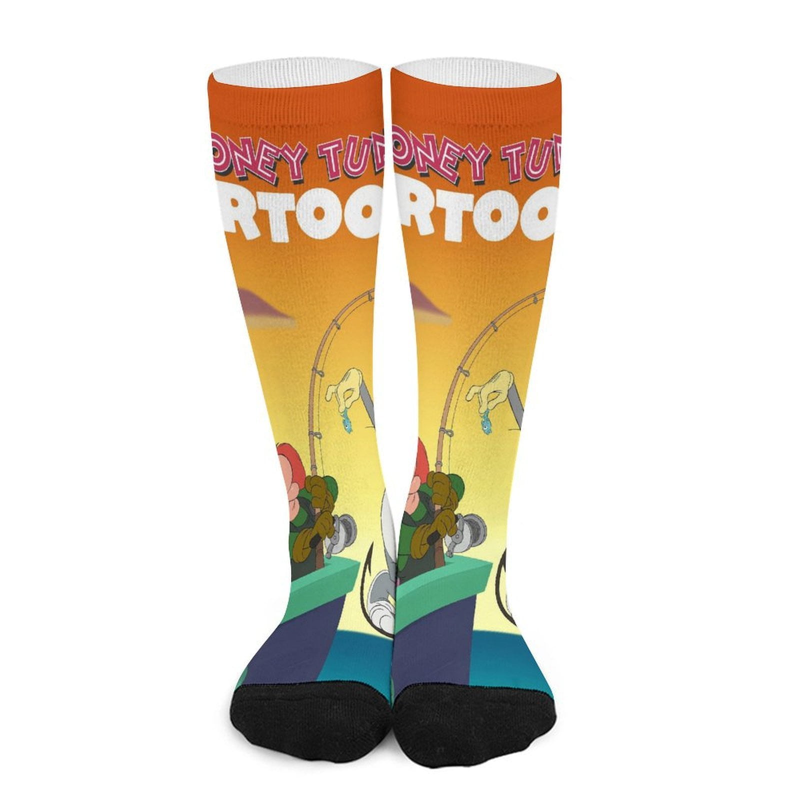 Looney Tunes Cartoons Compression Socks Support Knee High Socks For ...