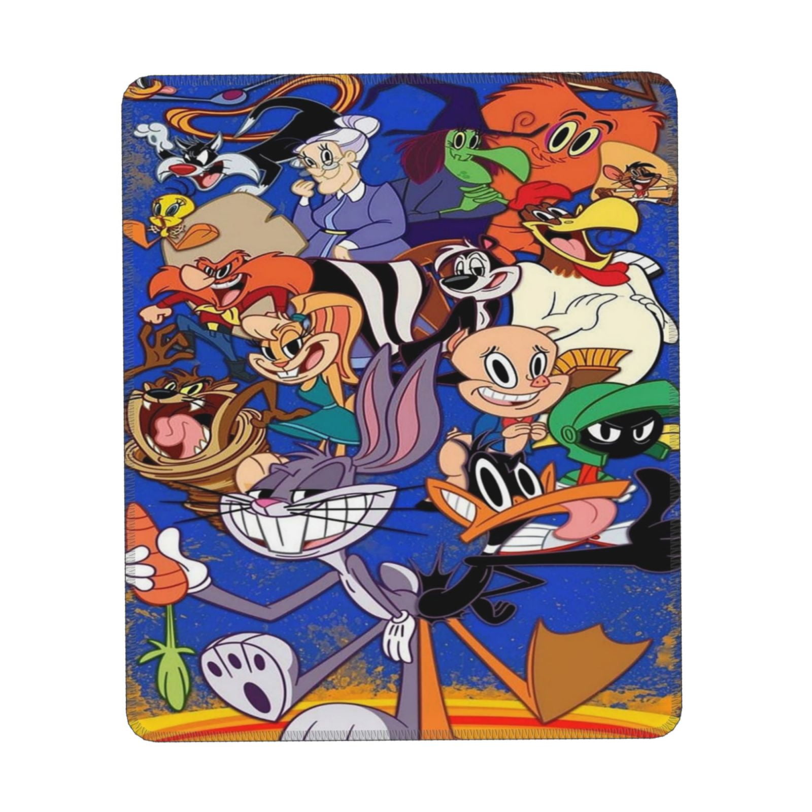 Looney Tunes Cartoons Desk Mat, Gaming Mouse Pad Mat with Non-Slip Base ...