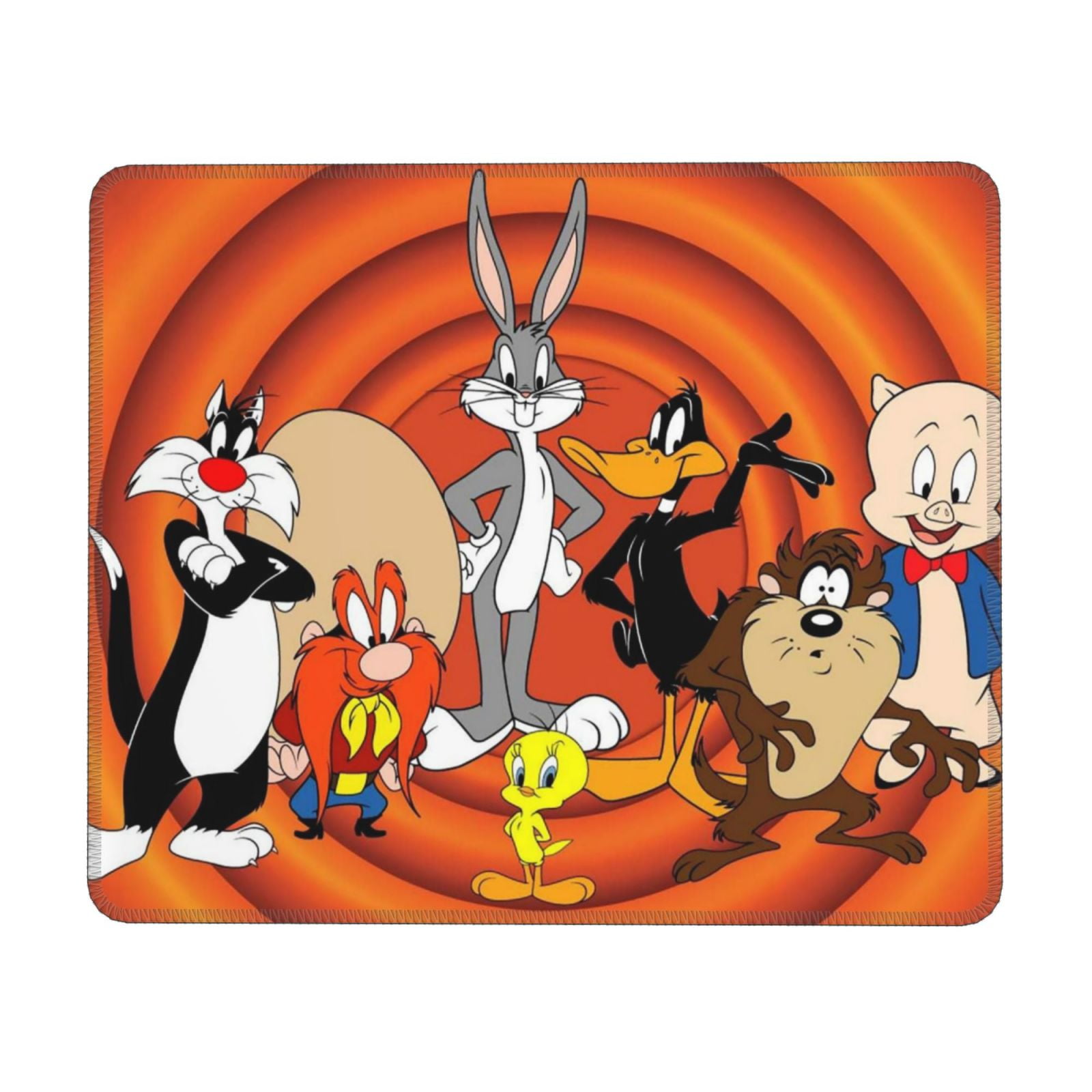 Looney Tunes Cartoons Desk Mat, Gaming Mouse Pad Mat with Non-Slip Base ...