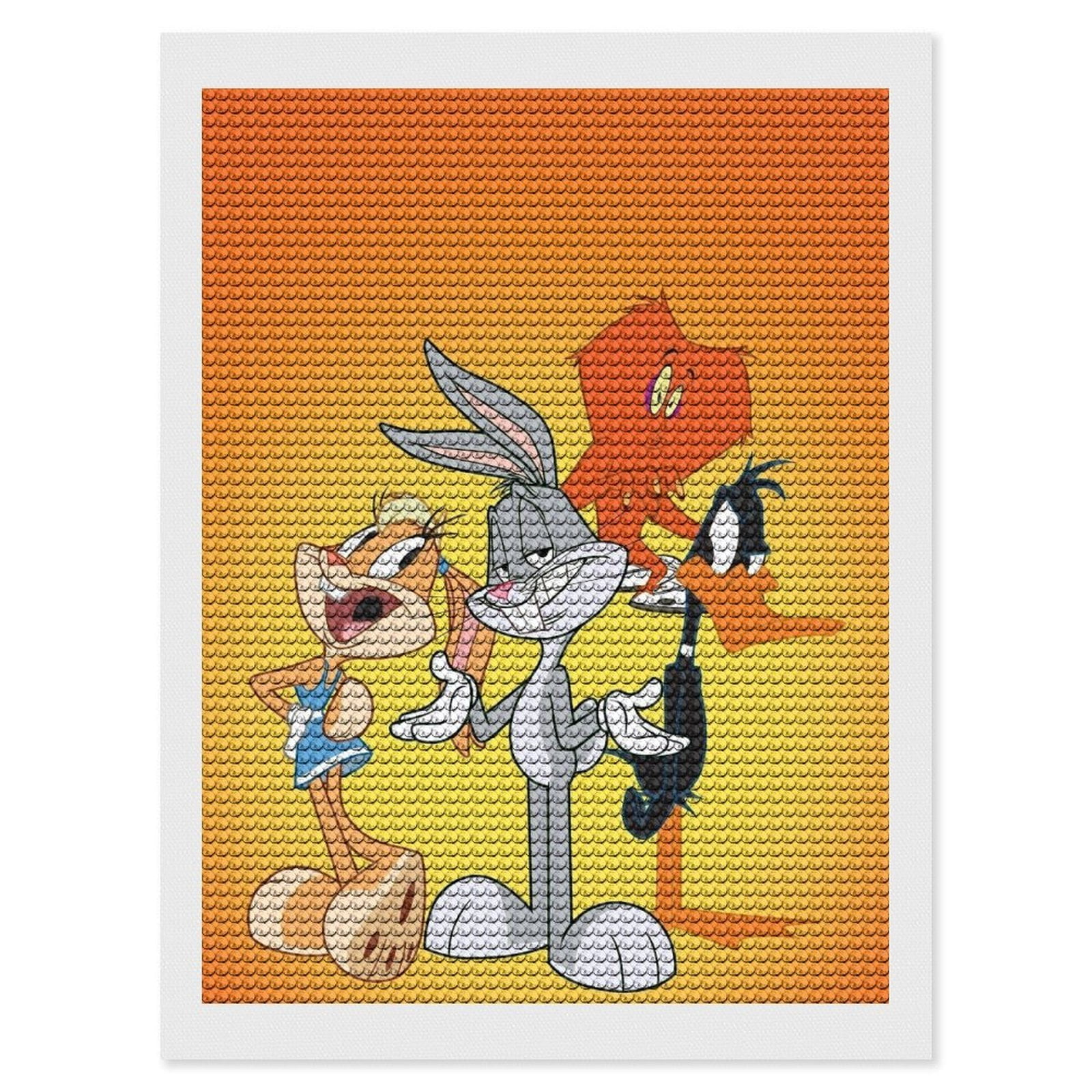 Looney Tunes Cartoons Diamond Art Kits for Adults 5D Diamond Art Kit ...