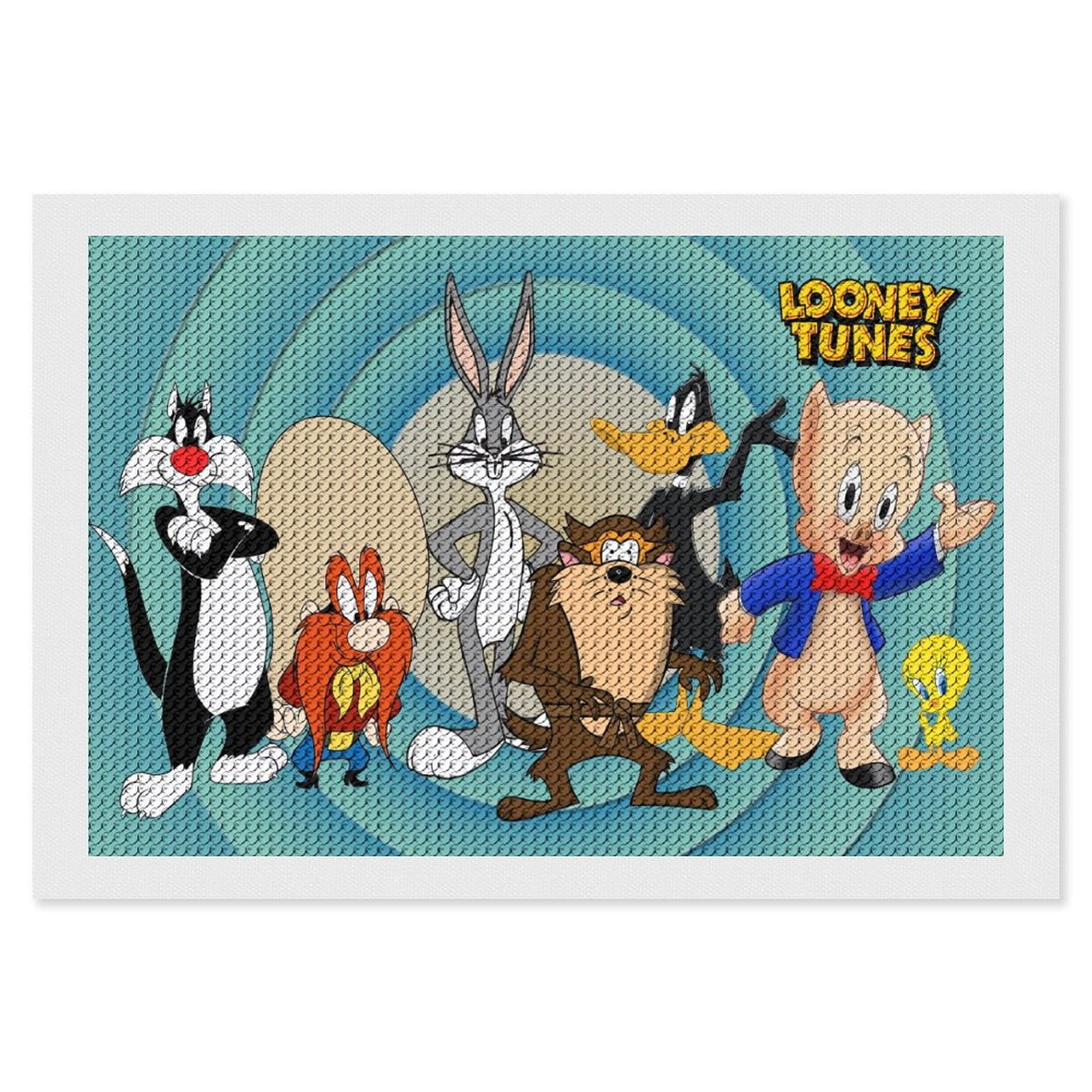 Looney Tunes Cartoons Diamond Art Kits for Adults 5D Diamond Art Kit ...