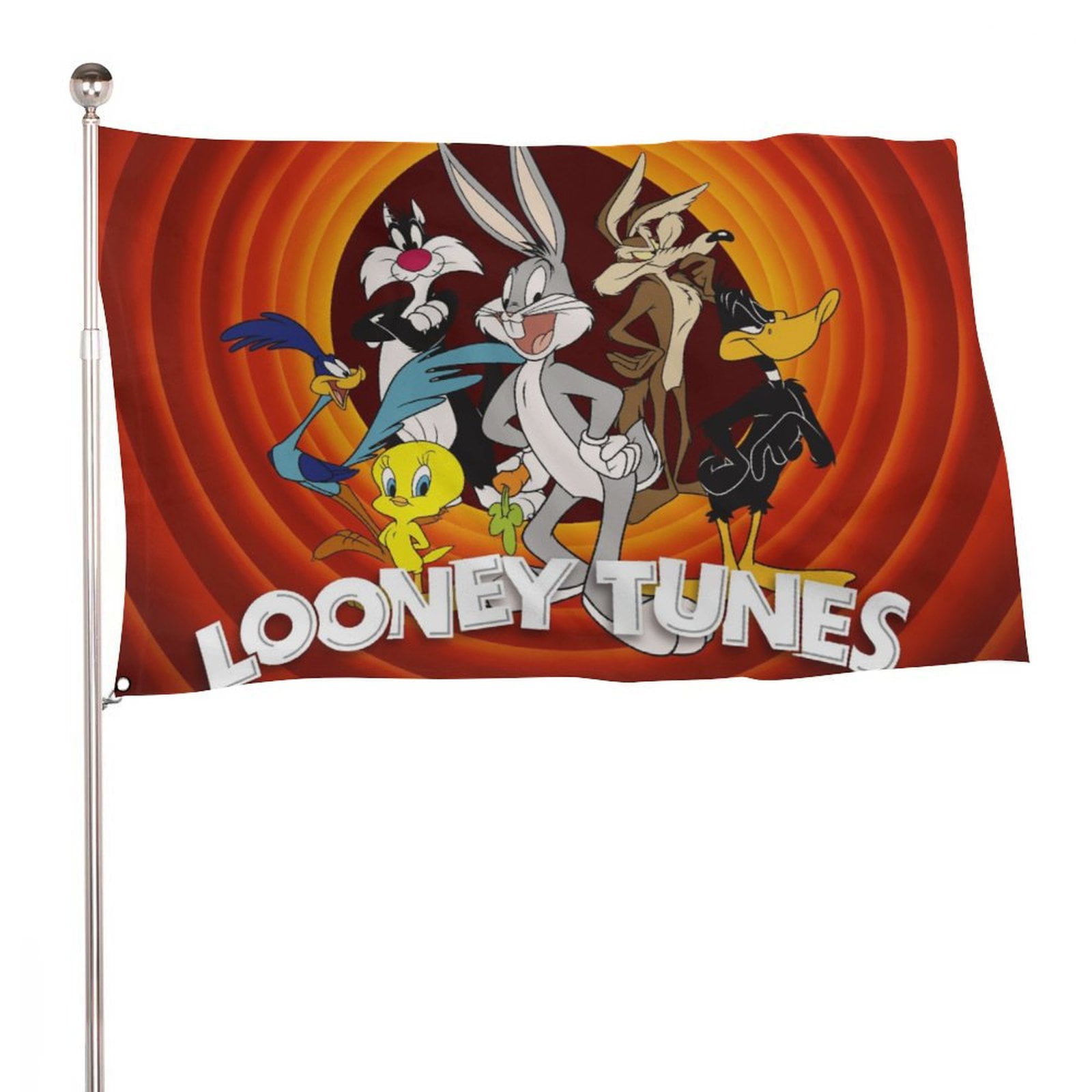 Looney Tunes Cartoons Garden Banner - Double-Sided House Outdoor Flag ...