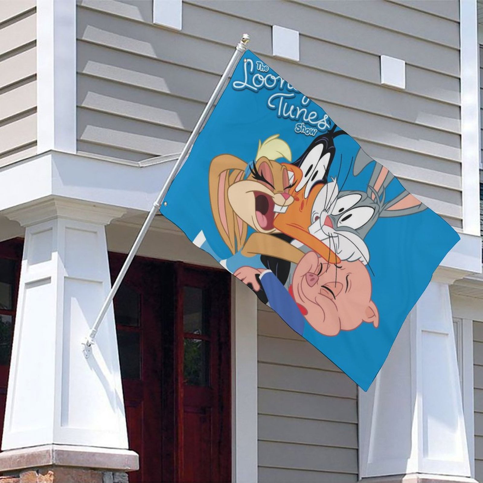 Looney Tunes Cartoons Garden Banner - Double-Sided House Outdoor Flag for Yard And Lawn ...