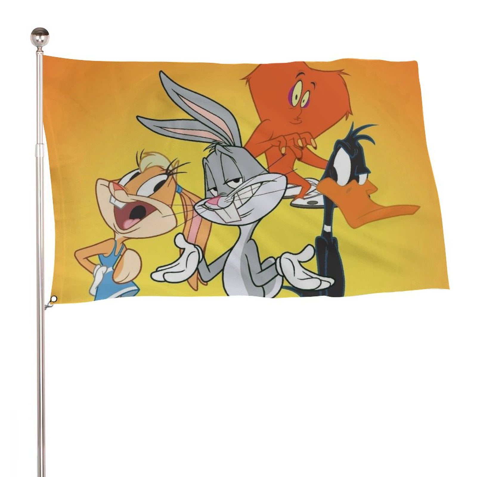 Looney Tunes Cartoons Garden Banner - Double-Sided House Outdoor Flag ...