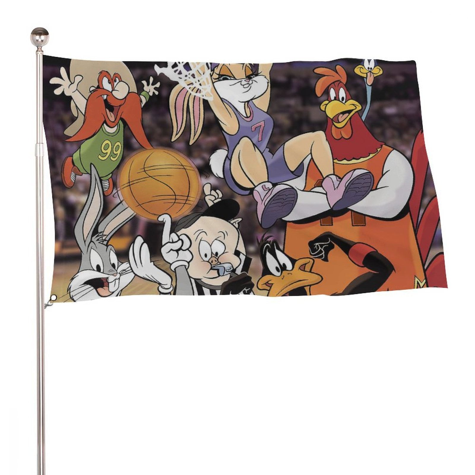 Looney Tunes Cartoons Garden Banner - Double-Sided House Outdoor Flag ...