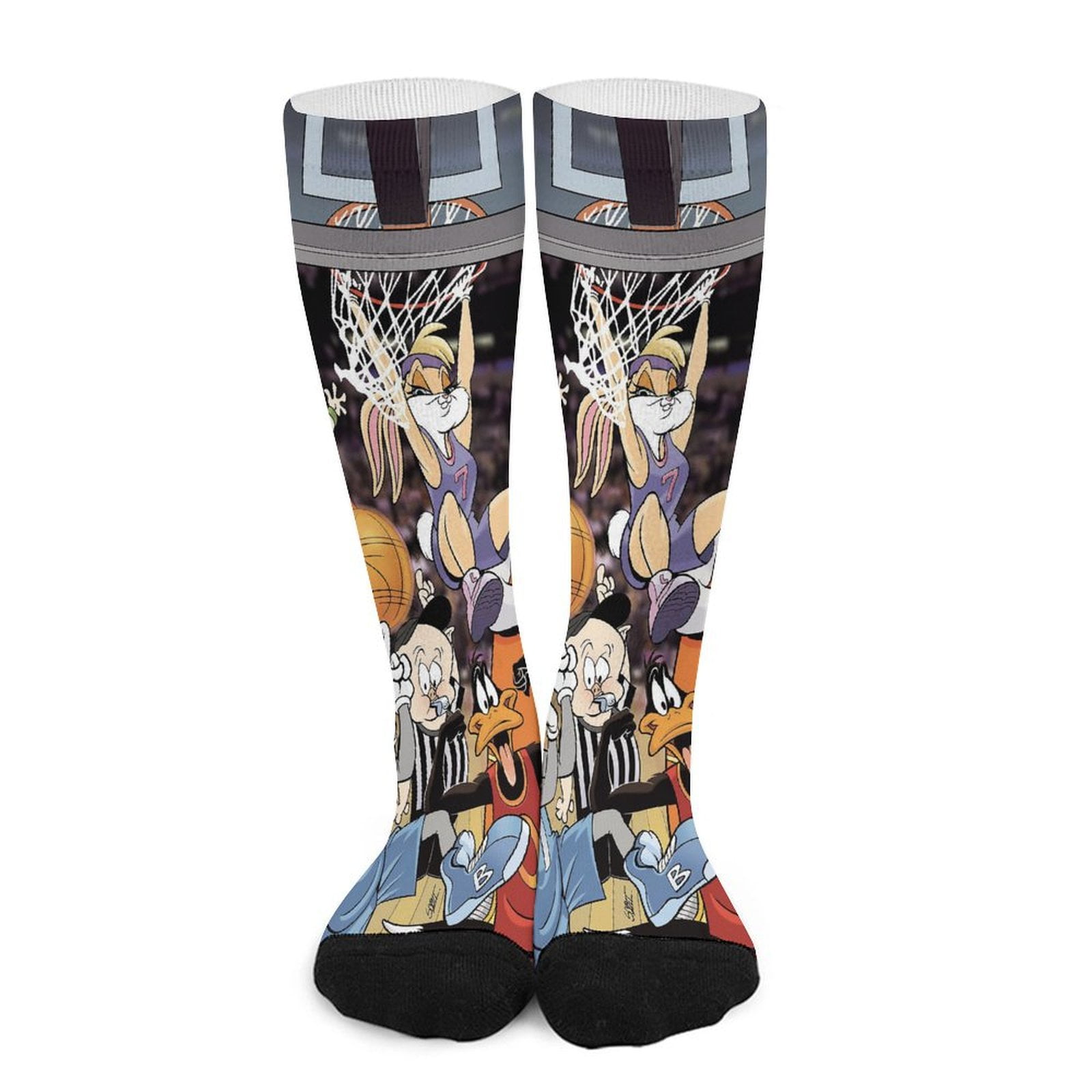 Looney Tunes Cartoons Knee High Compression Socks for Men And Women ...