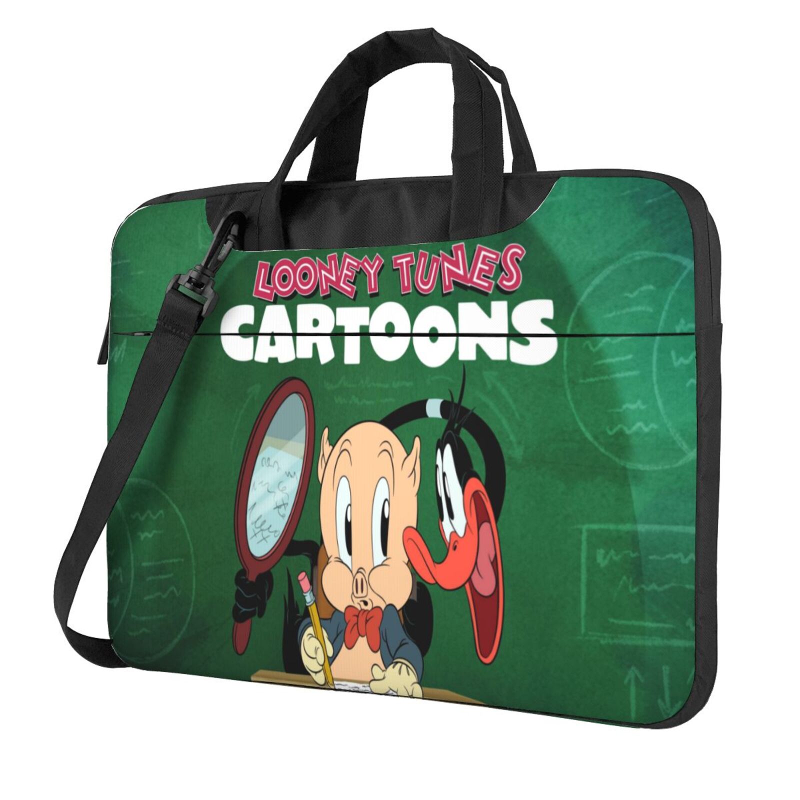 Looney Tunes Cartoons Laptop Shoulder Bag For Women Men, 13 Inch ...