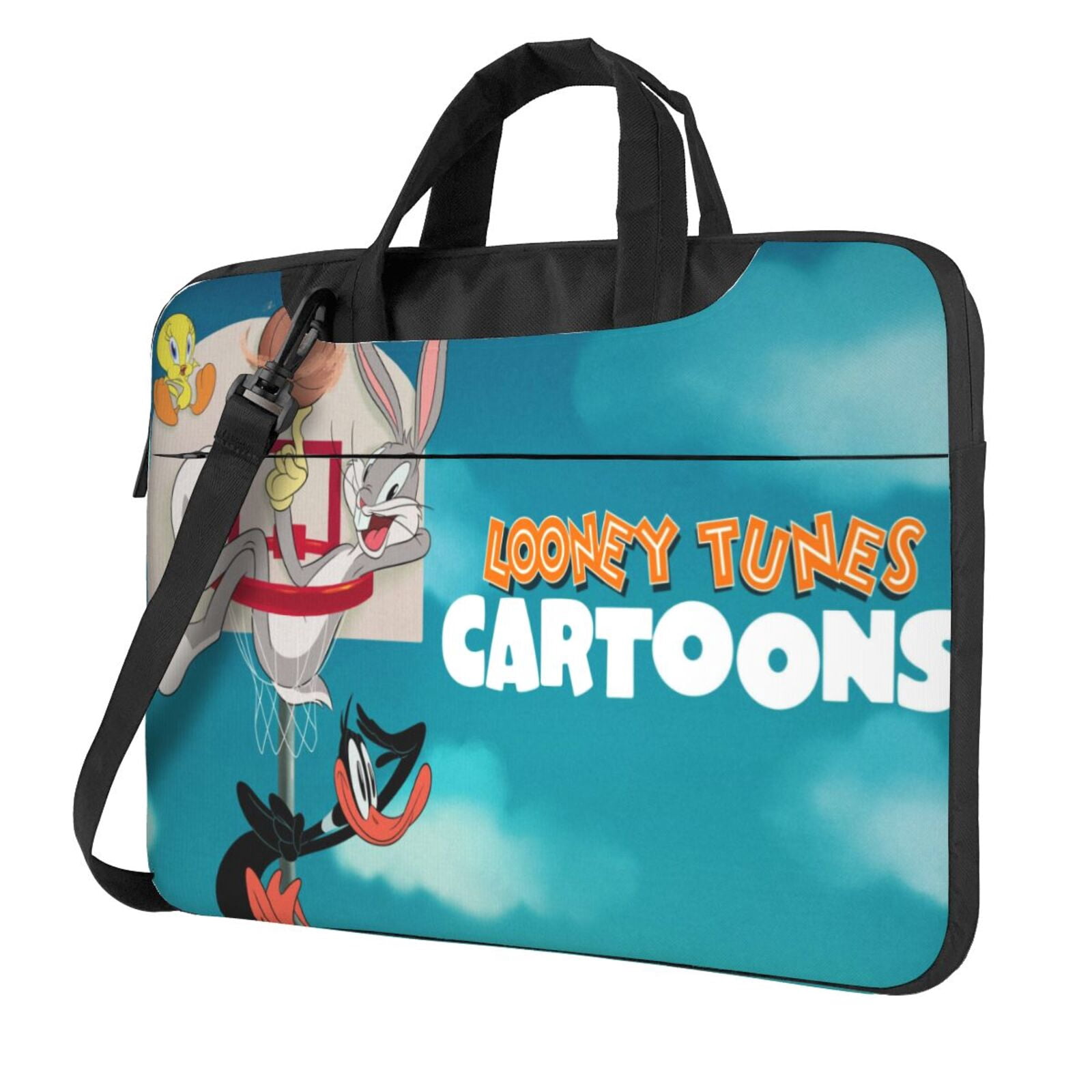 Looney Tunes Cartoons Laptop Shoulder Bag For Women Men, 13 Inch ...