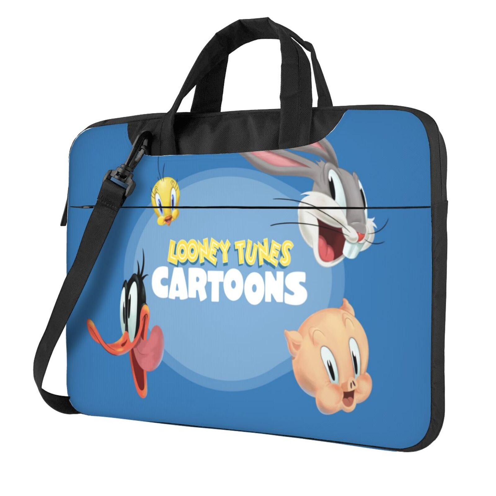 Looney Tunes Cartoons Laptop Shoulder Bag For Women Men, 15.6 Inch ...