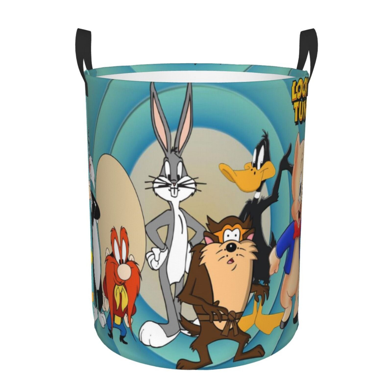 Looney Tunes Cartoons Large Laundry Basket With Handle, Collapsible ...