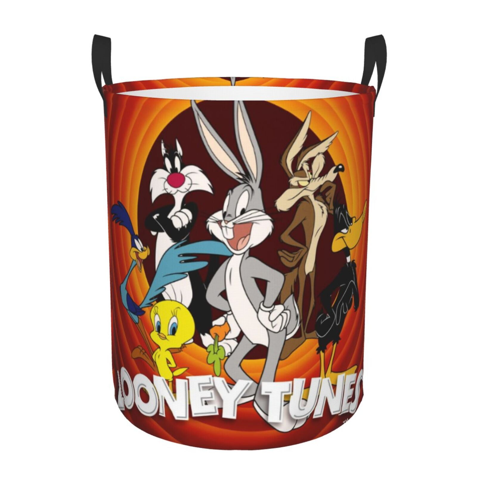 Looney Tunes Cartoons Large Laundry Basket With Handle, Collapsible ...
