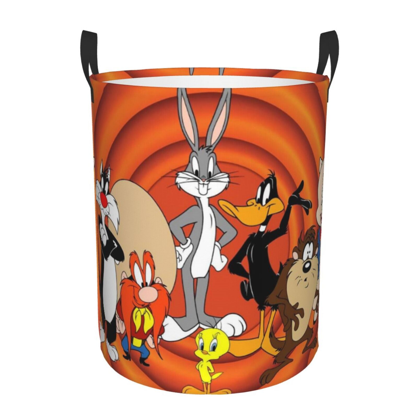 Looney Tunes Cartoons Large Laundry Basket With Handle, Collapsible ...