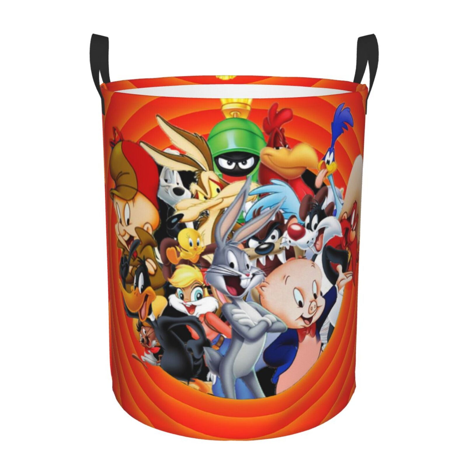 Looney Tunes Cartoons Large Laundry Hamper, Collapsible Laundry Basket ...