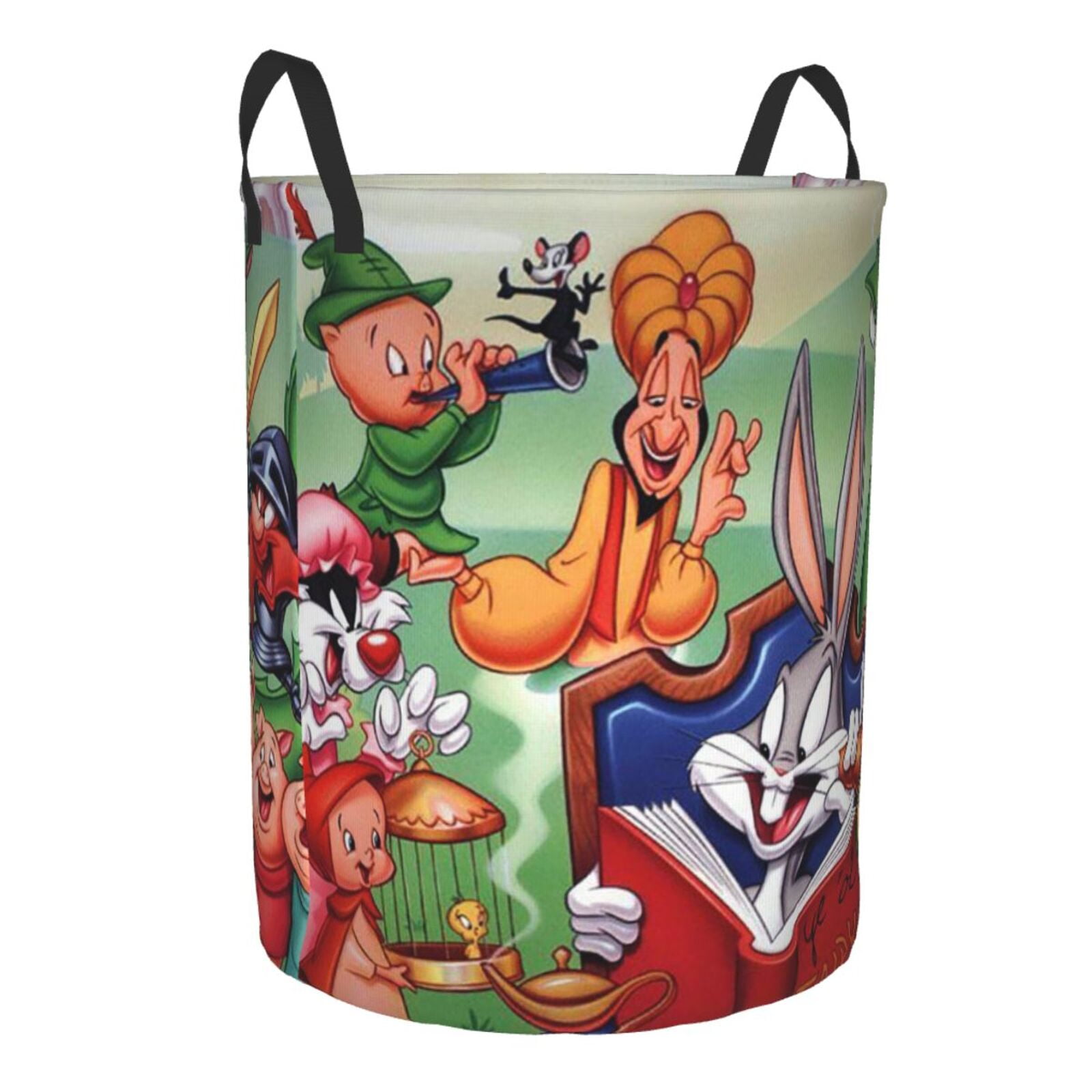 Looney Tunes Cartoons Large Laundry Hamper, Collapsible Laundry Basket ...