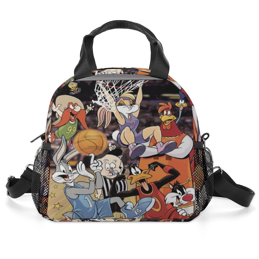 Looney Tunes Cartoons Lunch Bag, Insulated Lunch Box Large Capacity ...