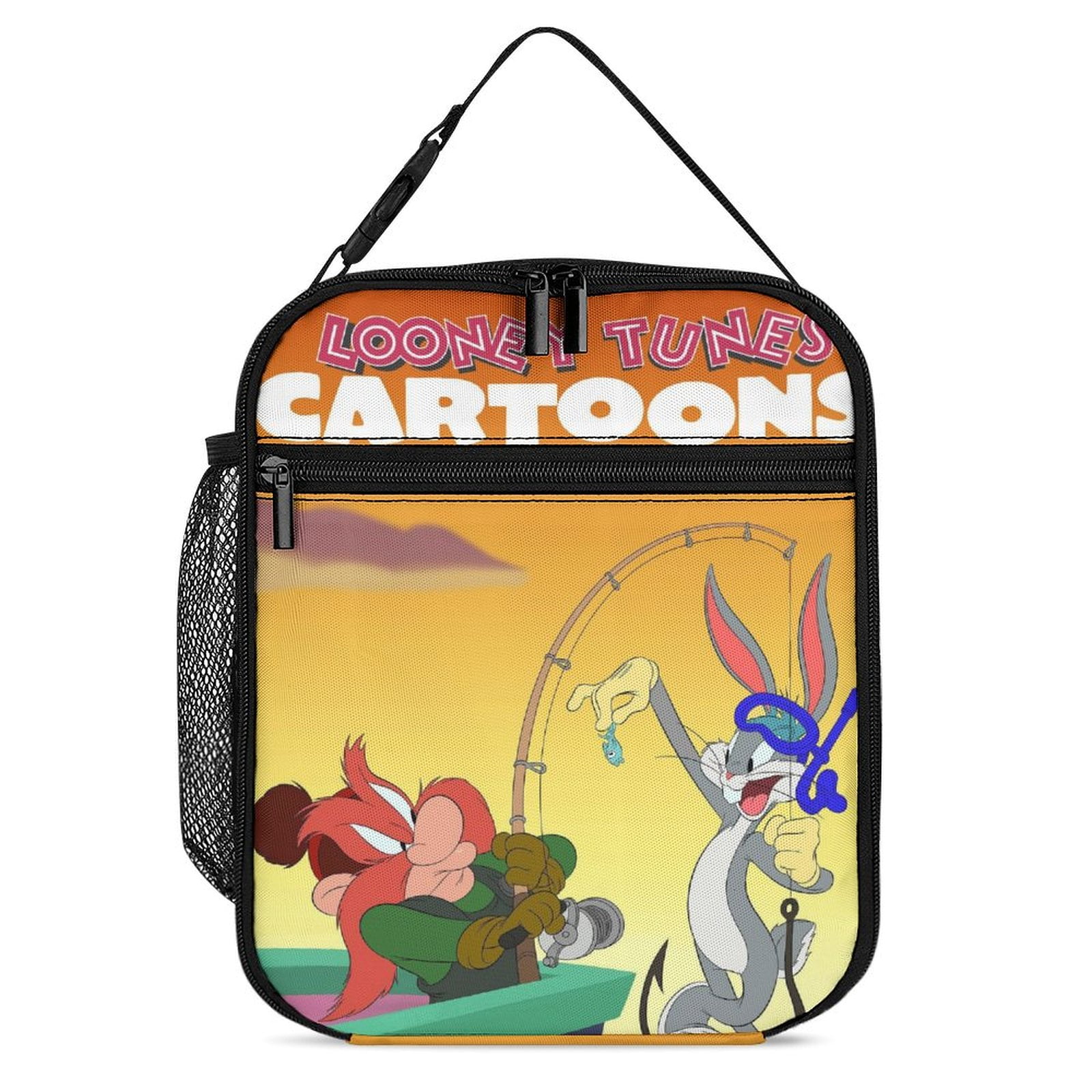 Looney Tunes Cartoons Lunch Bag, Insulated Lunch Tote Large Lunch Box ...