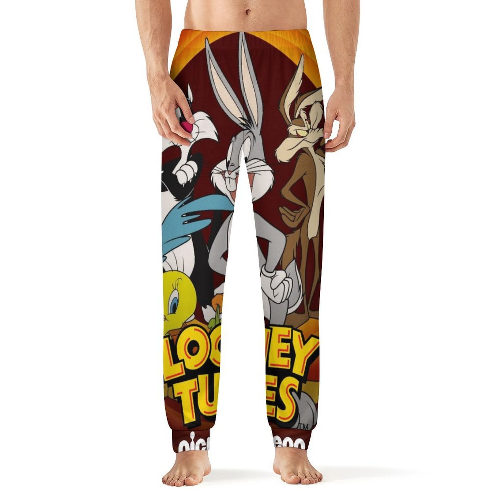 Looney Tunes Cartoons Men's Lightweight Pajama Pants Soft Lounge Sleep ...