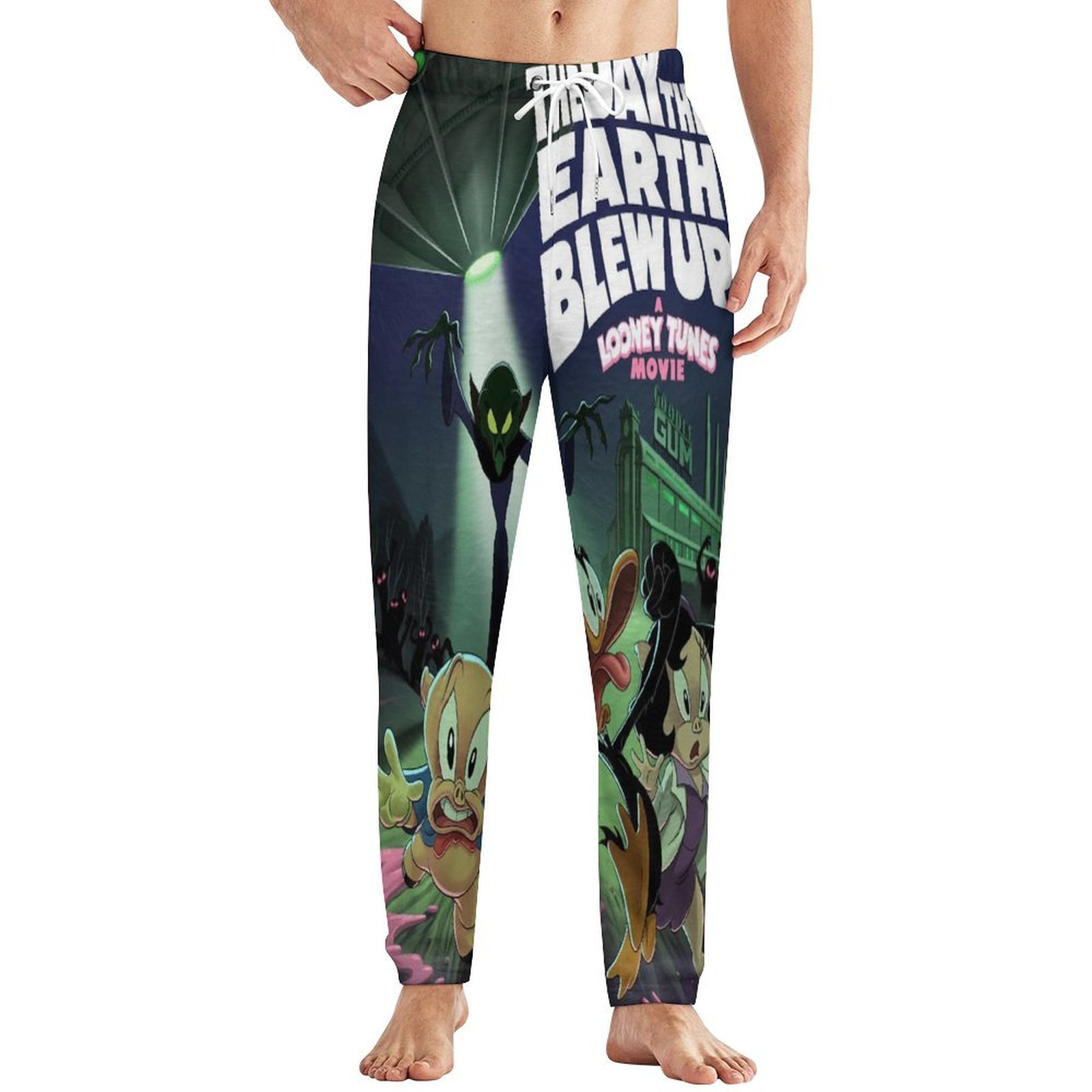 Looney Tunes Cartoons Mens Pajama Pants Microfleece Pajama Bottoms ...