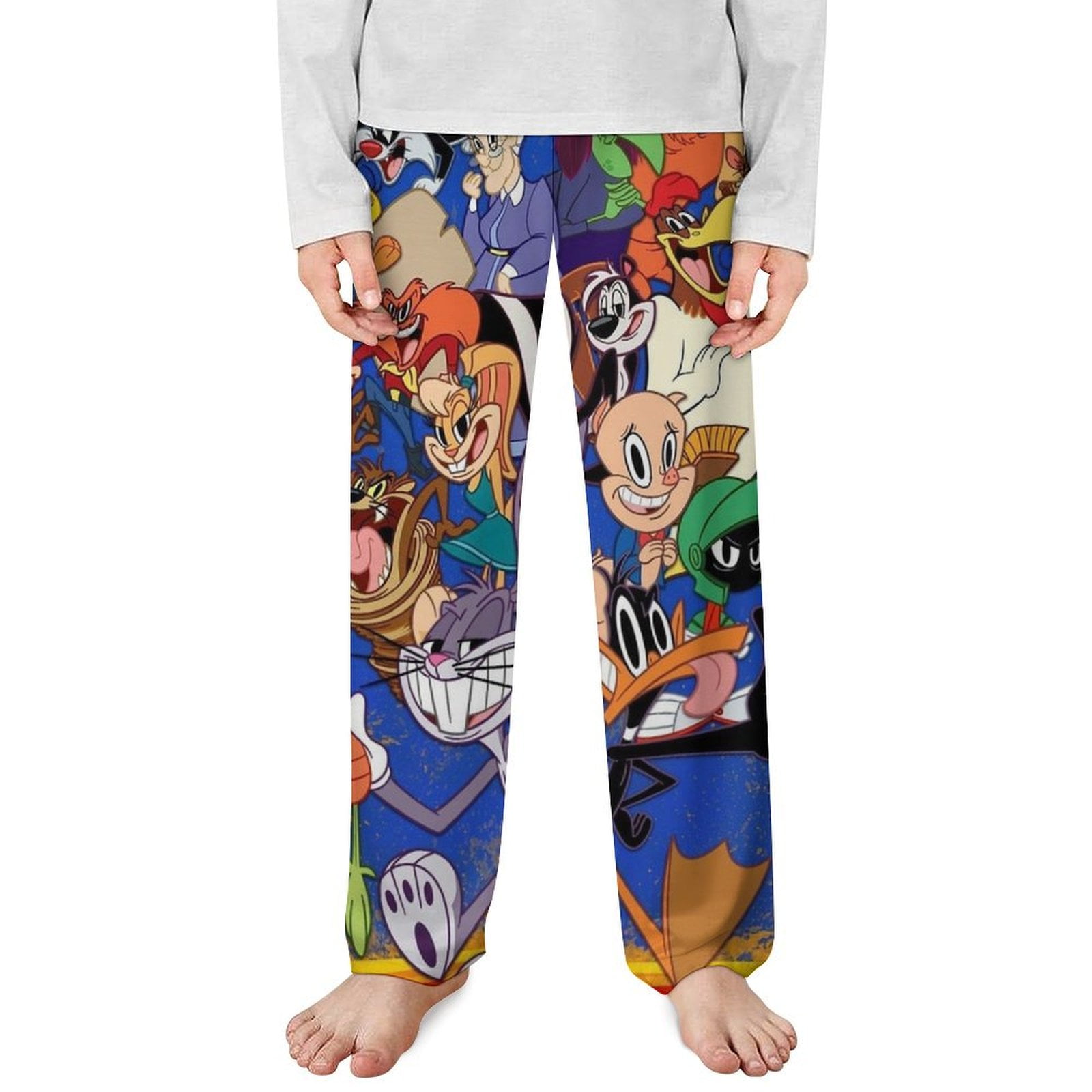 Looney Tunes Cartoons Pajama Pants Sleep Pants Soft Elastic Waist PJ ...