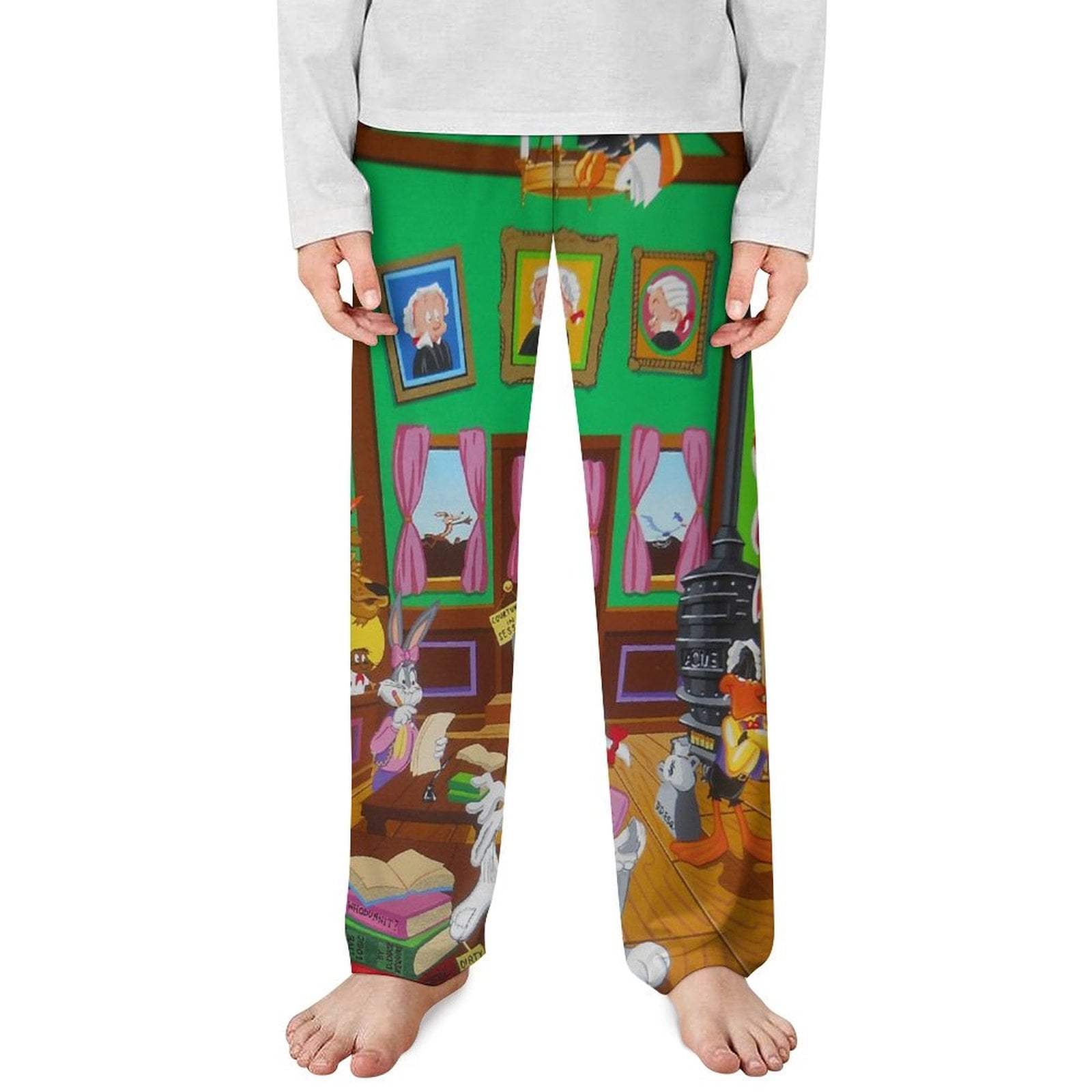 Looney Tunes Cartoons Pajama Pants Sleep Pants Soft Elastic Waist PJ ...