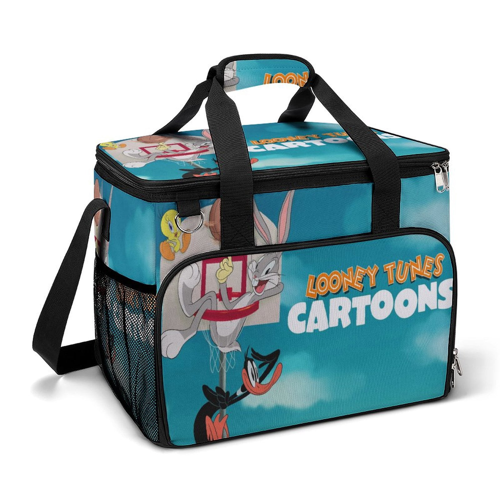 Looney Tunes Cartoons Portable Lunch Bag Insulated Lunch Box Reusable ...