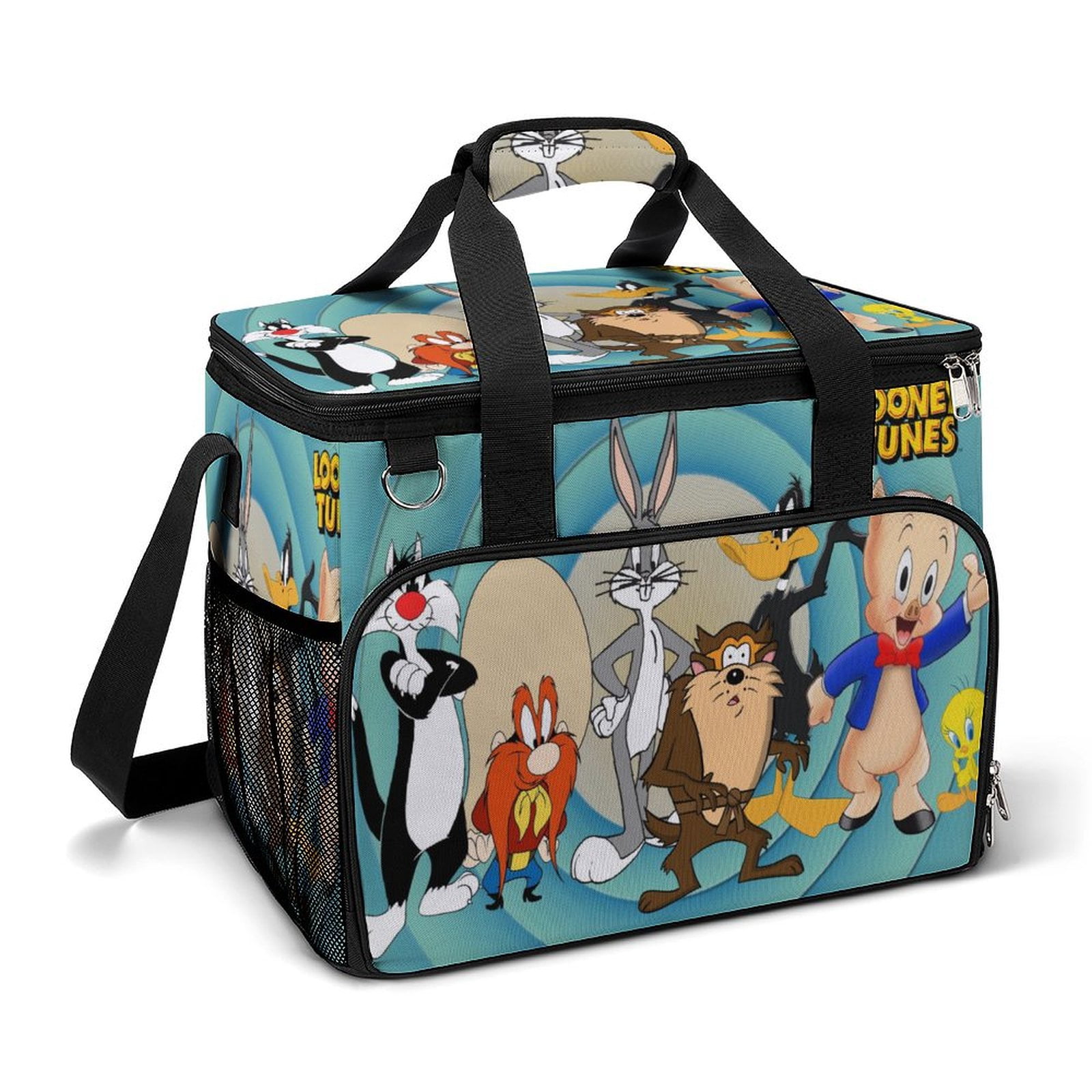 Looney Tunes Cartoons Portable Lunch Bag Insulated Lunch Box Reusable ...
