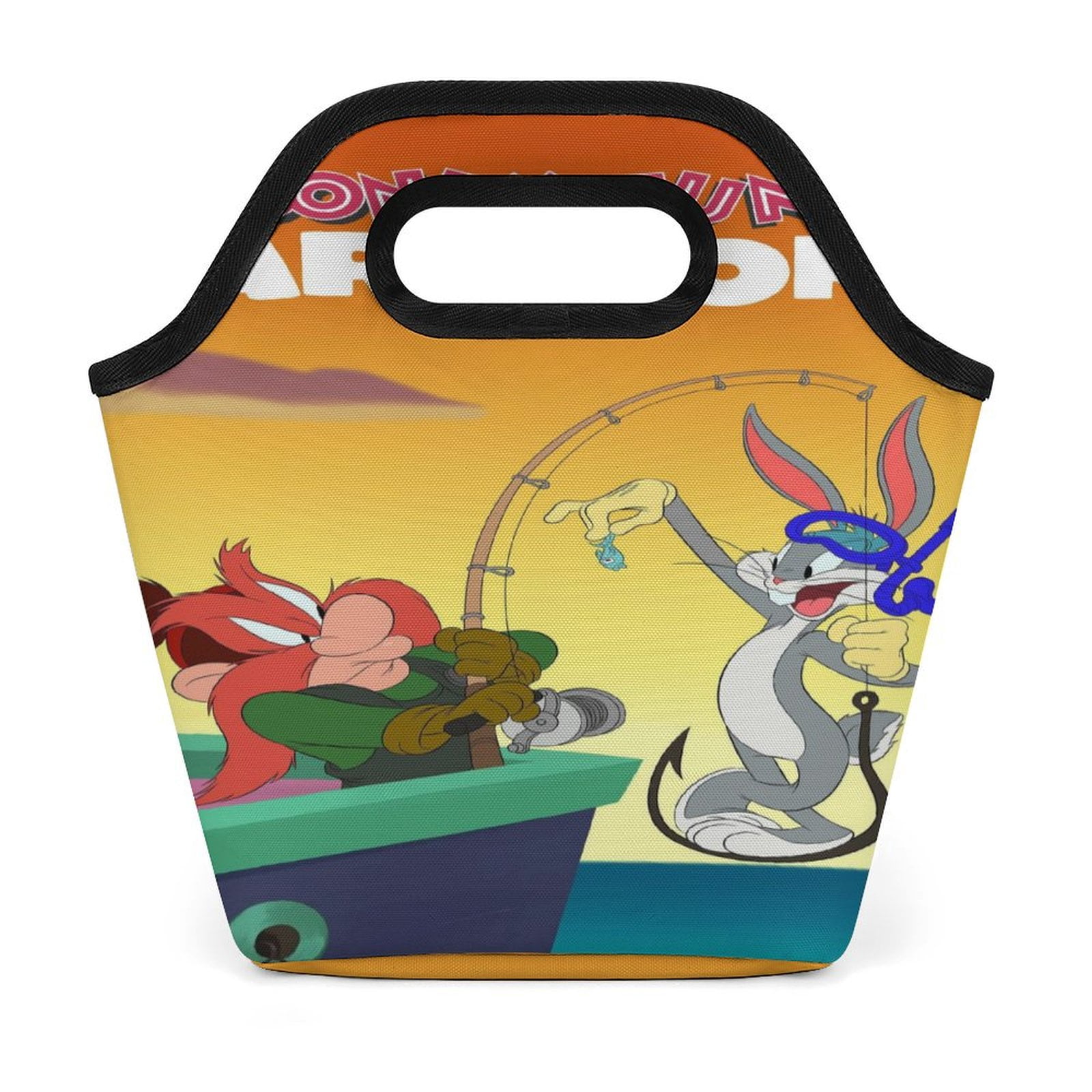 Looney Tunes Cartoons Portable Lunch Bag Insulated Lunch Box Reusable ...