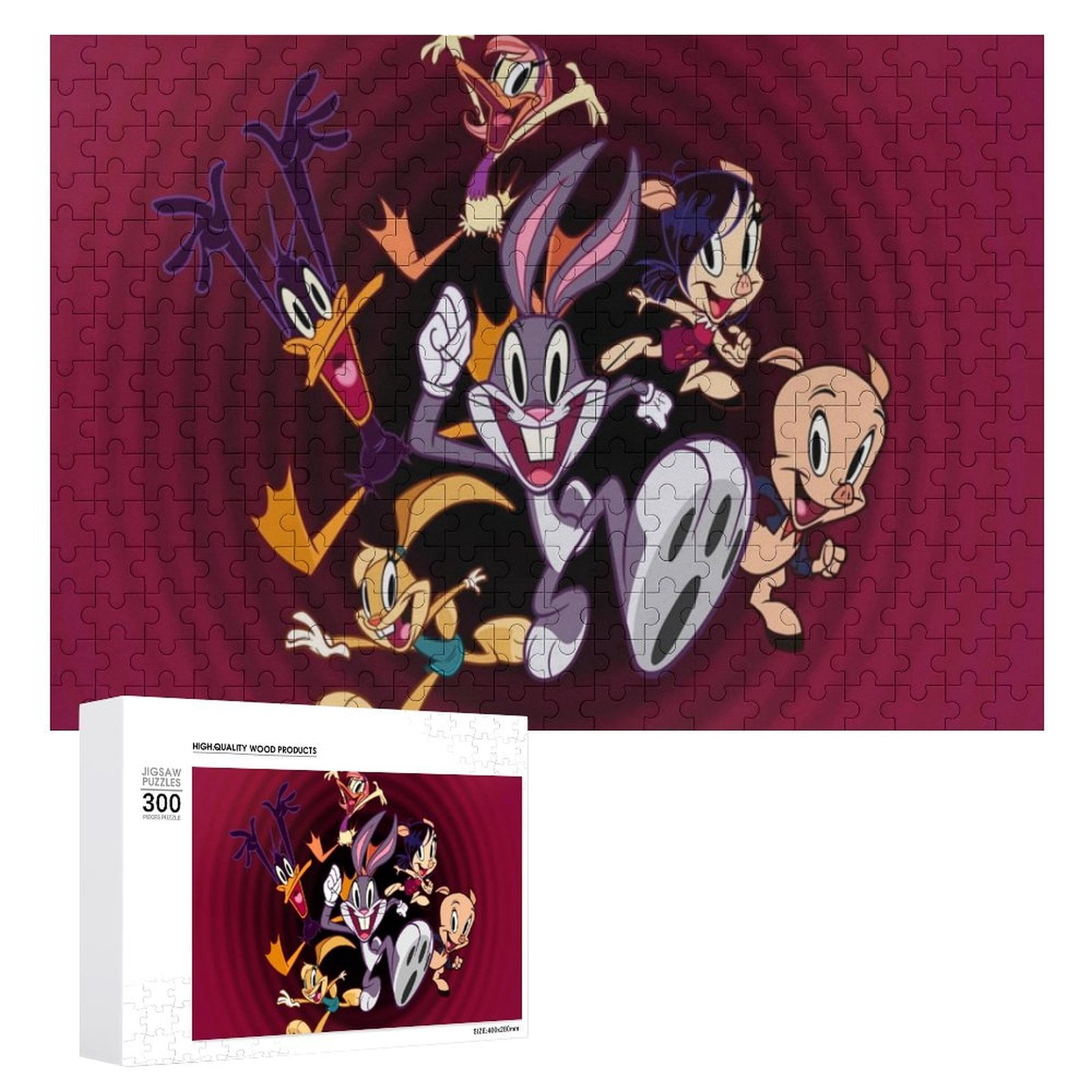 Looney Tunes Cartoons Puzzle - 300 PCS Jigsaw Puzzle - Walmart.com