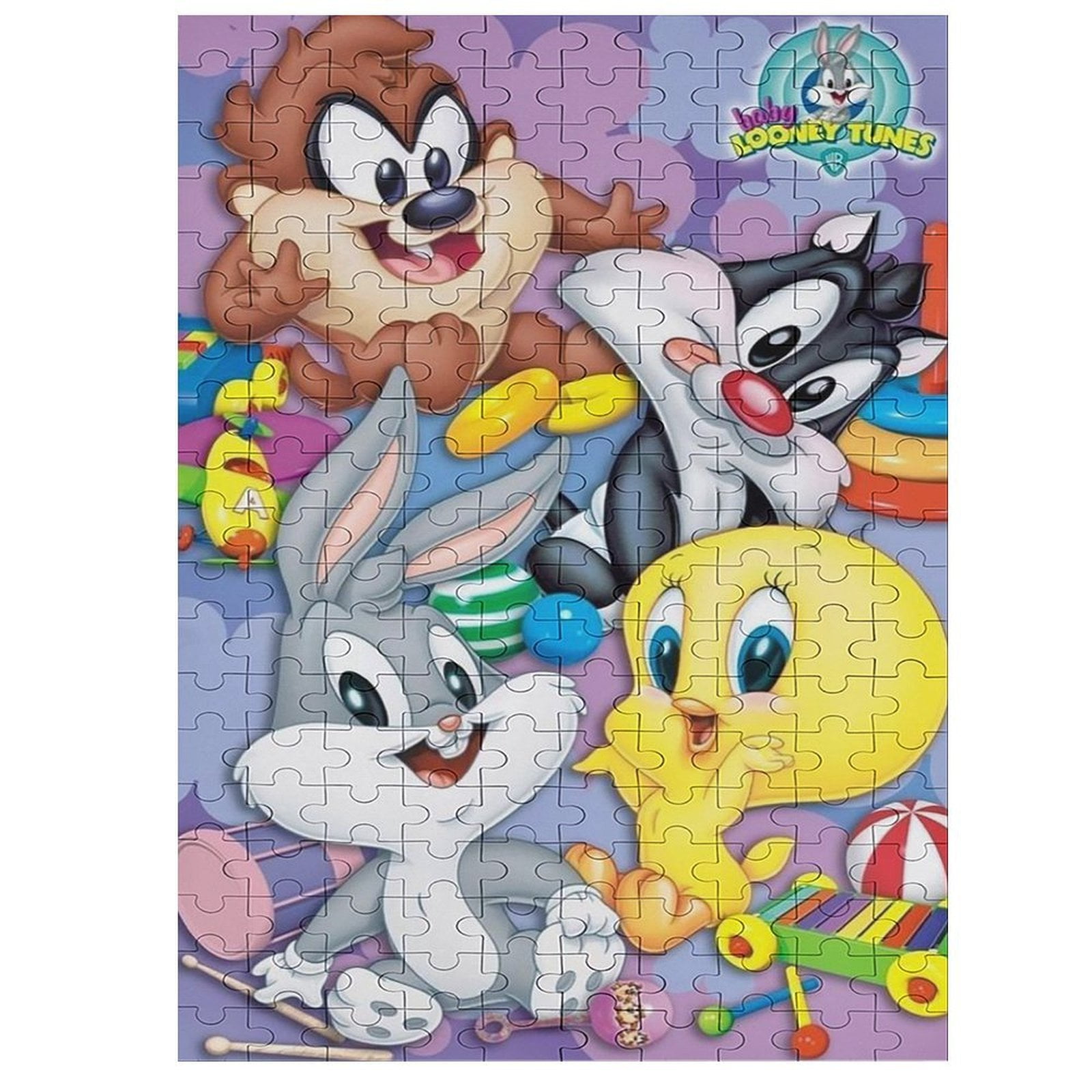 Looney Tunes Cartoons Puzzle For Adults & Kids - 200 Piece Jigsaw ...