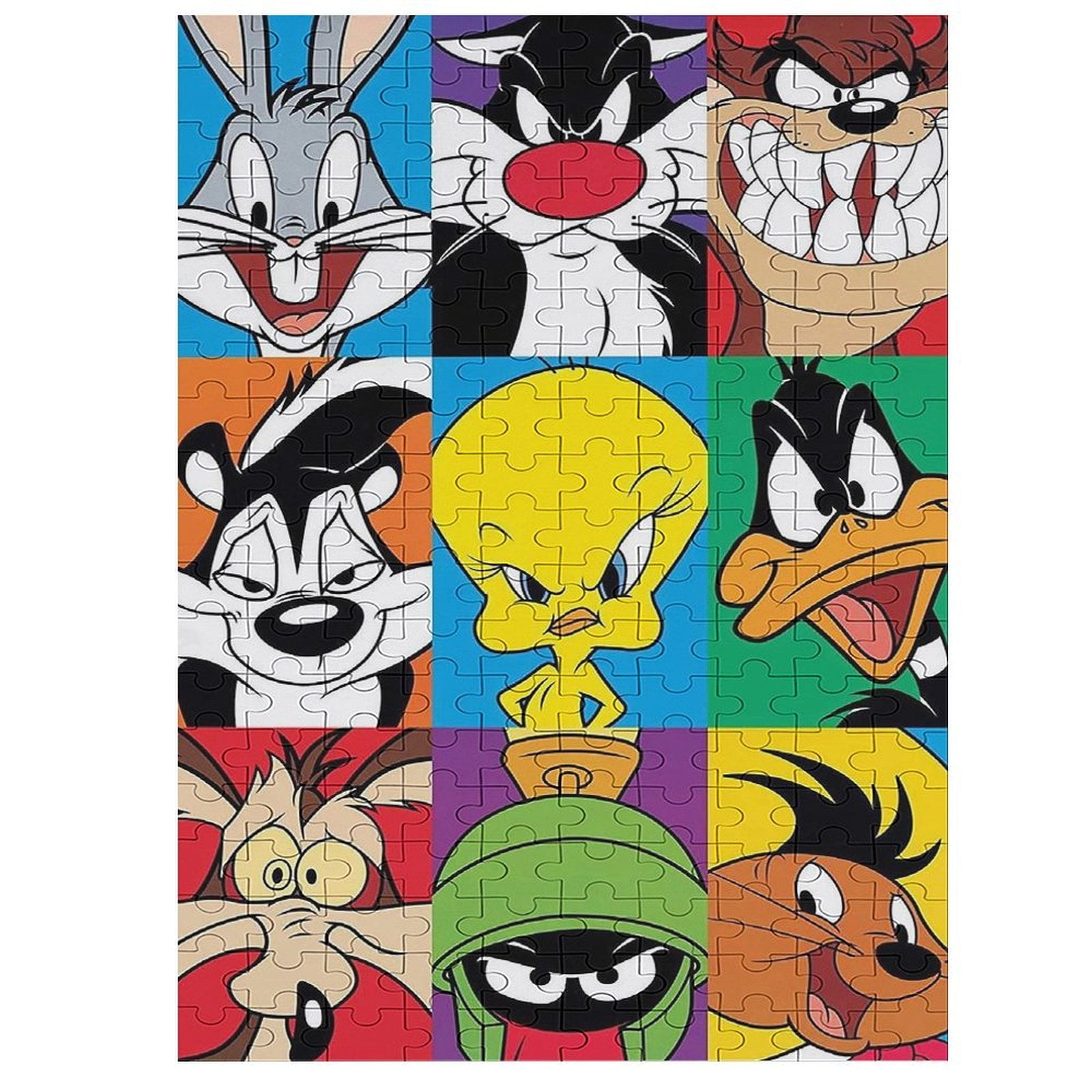 Looney Tunes Cartoons Puzzle For Adults & Kids - 200 Piece Jigsaw ...