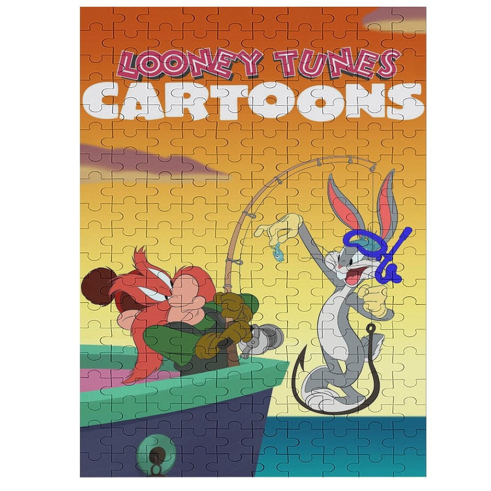 Looney Tunes Cartoons Puzzle For Adults & Kids - 200 Piece Jigsaw ...